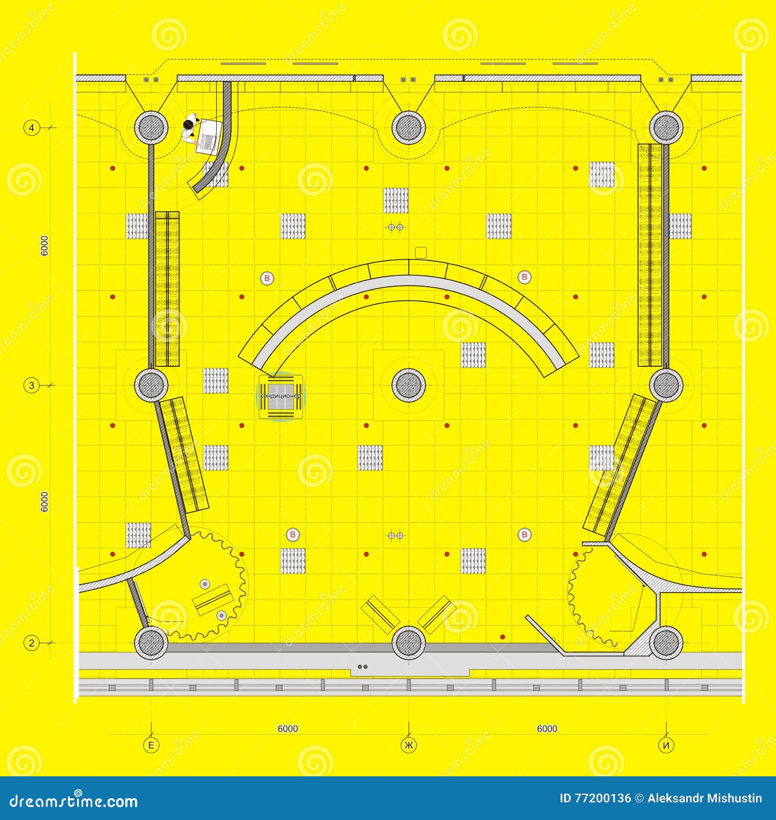 Floor Public Buildings stock illustration. Illustration of room - 77200136