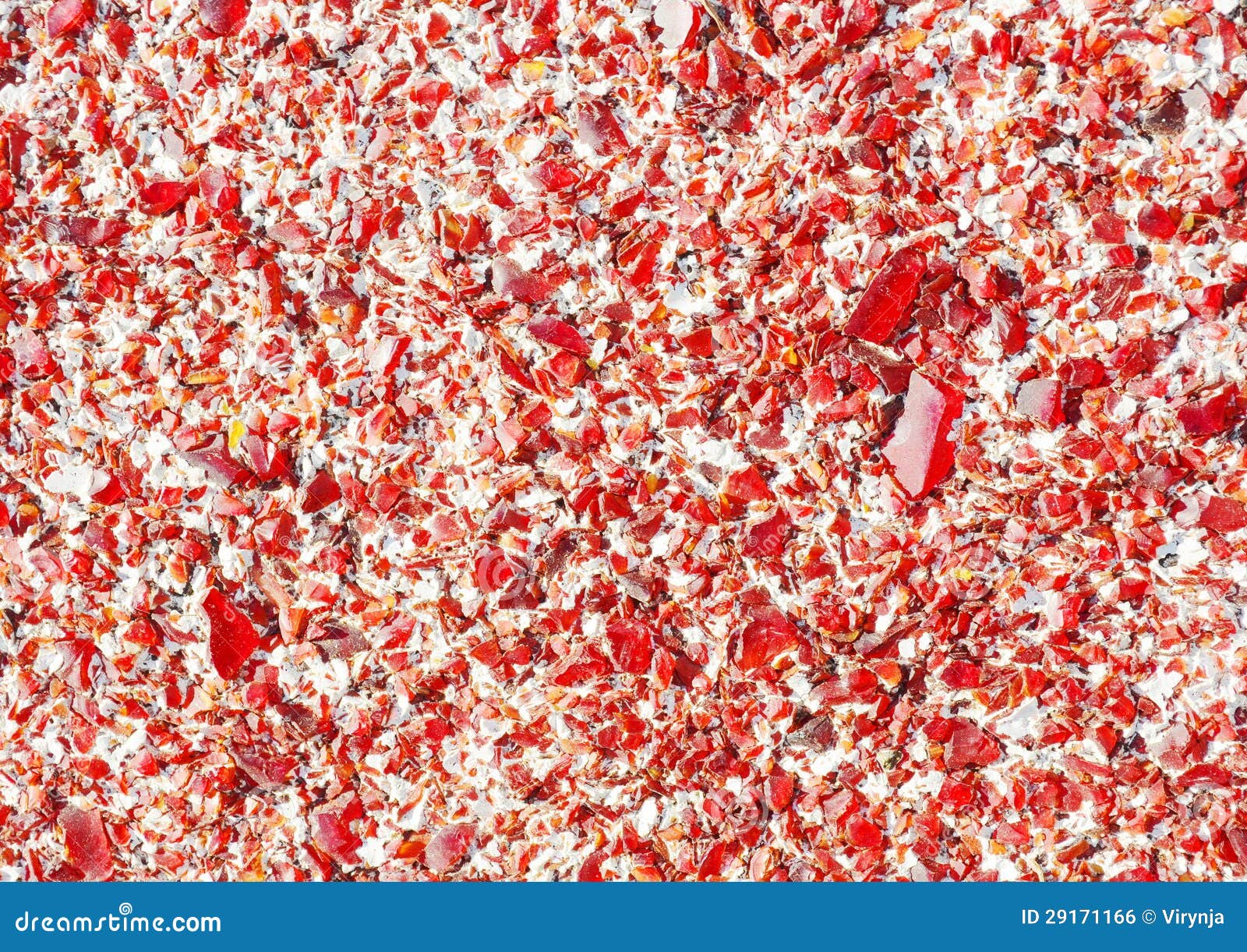 Floor with Red Pebble Mosaic Pattern Stock Photo - Image of interior ...