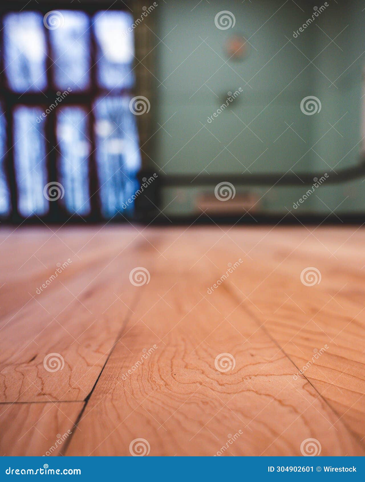 The Floor in a Room Has Been Cleaned and is Empty Stock Image - Image ...