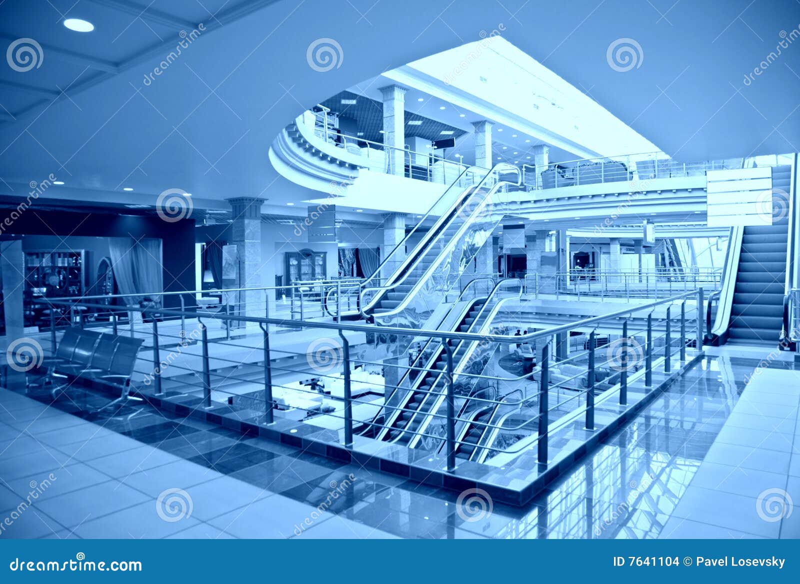 Floor of shopping center stock photo. Image of store, mall - 7641104