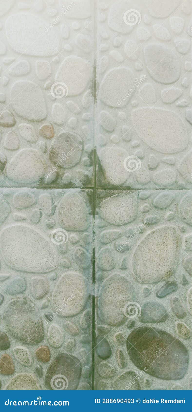 Floor Surface with the Flat Stone Pattern Tile Stock Image - Image of ...