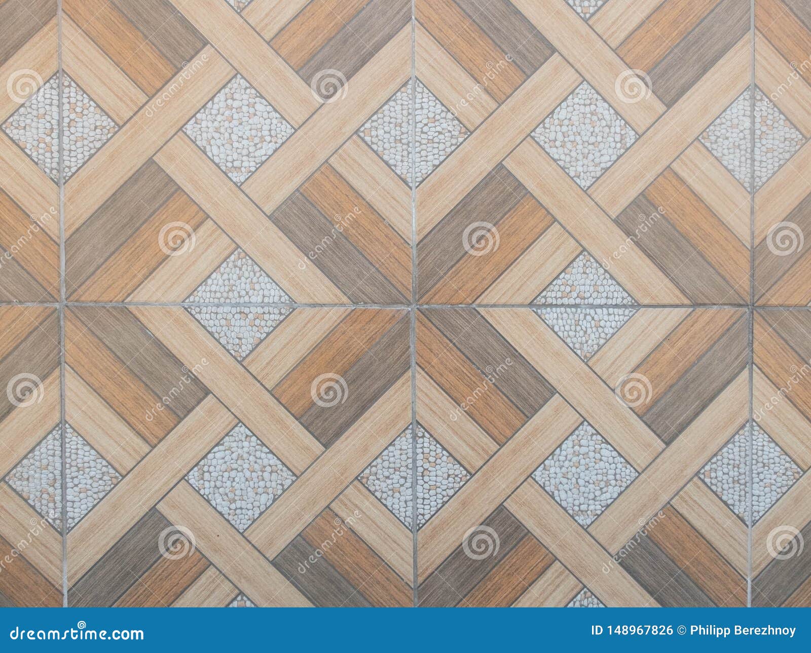 Floor Tiles with Geometric Pattern. Seamless Pattern Abstract ...