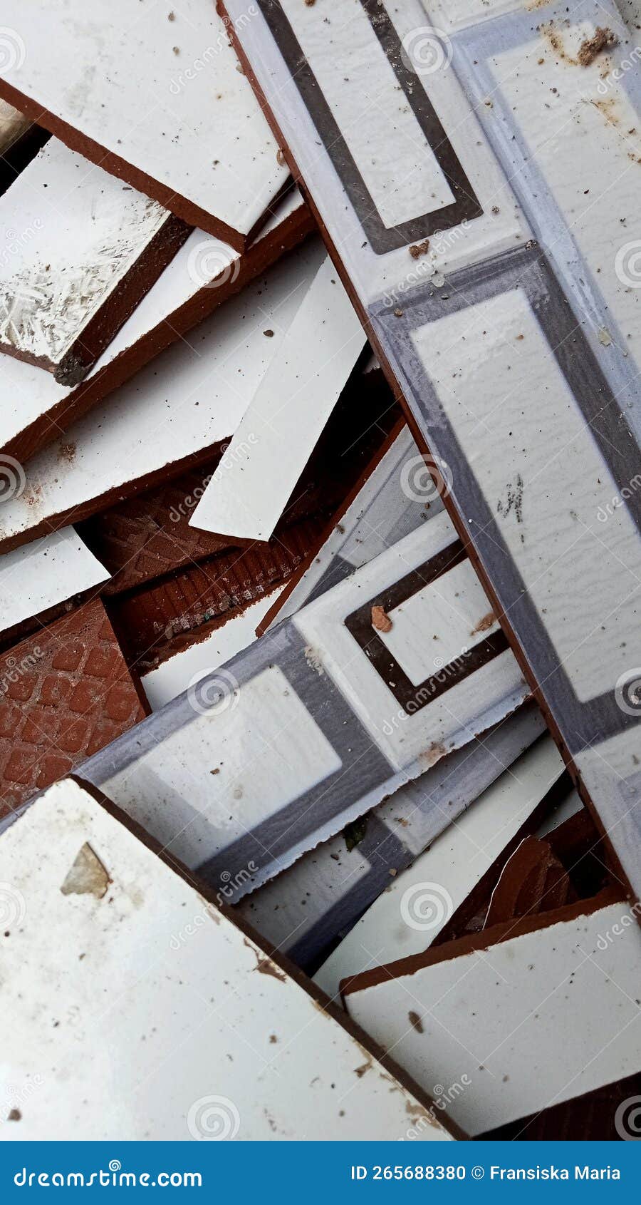 Floor tiles pieces stock photo. Image of flooring, tiles - 265688380