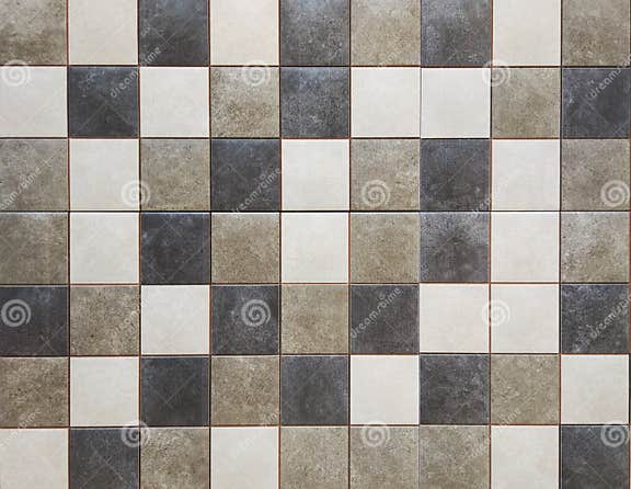 Floor Tiles Top View As Background Stock Image - Image of antique ...