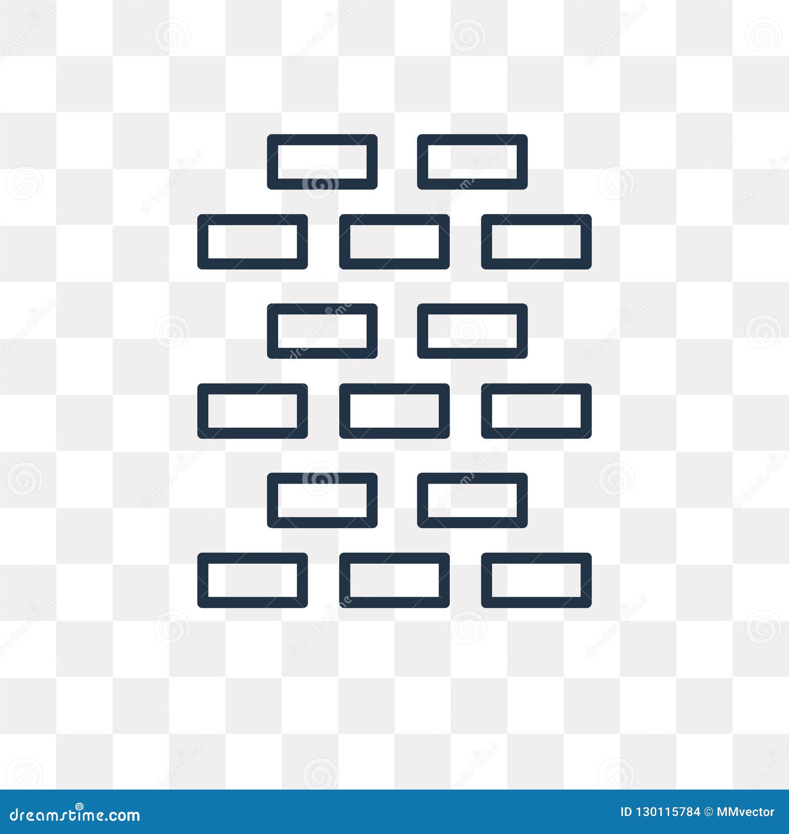 Floor Vector Icon Isolated on Transparent Background, Linear Flo Stock ...