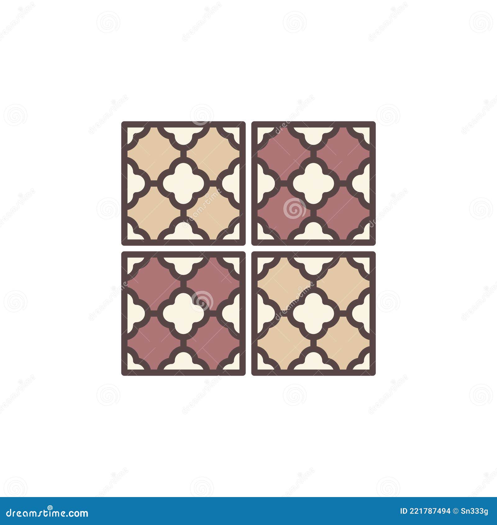 Floor or Wall Tiles Vector Concept Colored Icon Stock Vector ...