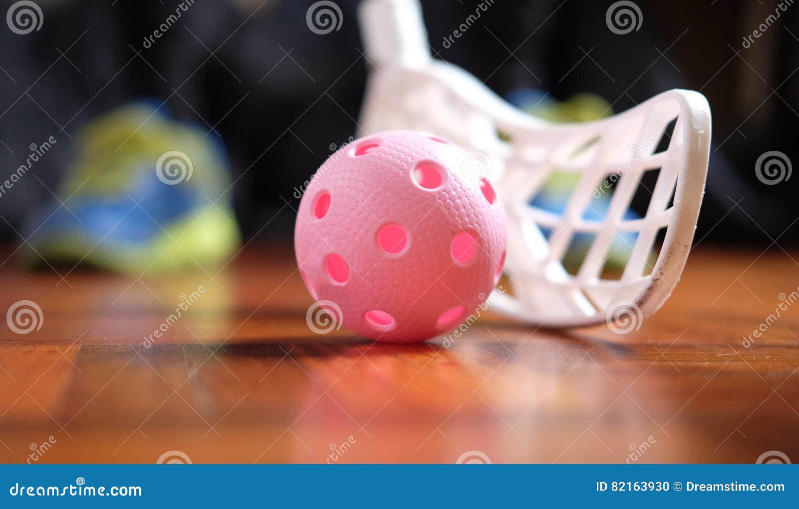 Floorball stock photo. Image of ball, stick, zone, floorball - 82163930