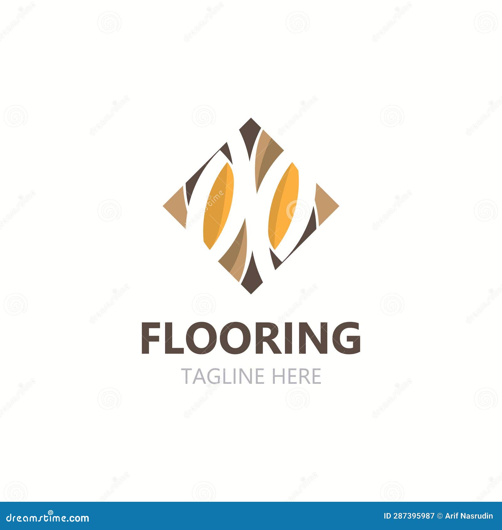 Flooring Logo Design, Custom Layer Vector Elegant Business Store ...