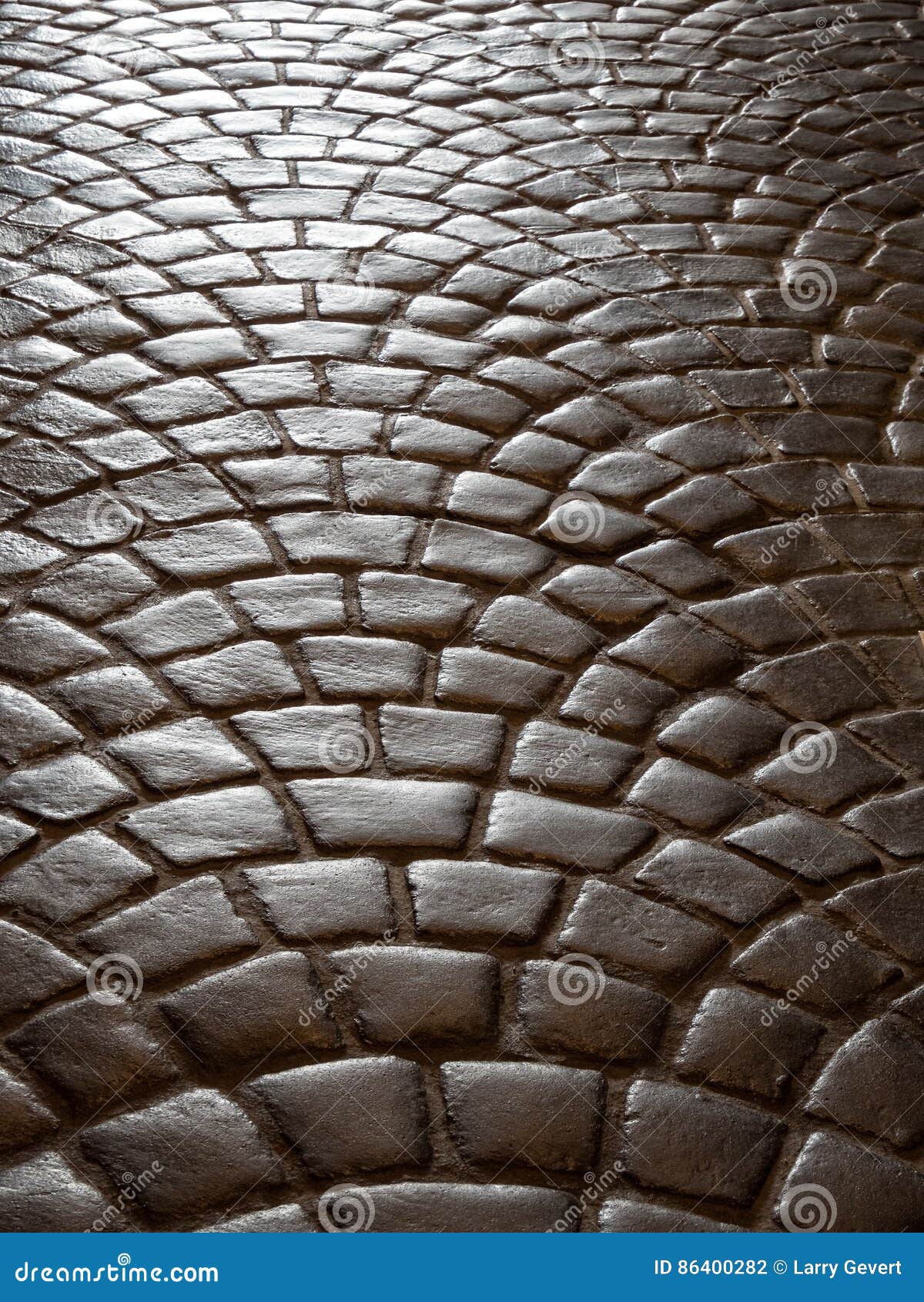 Fan Pattern, Flooring Pavers Stock Photo - Image of decorated, bricks ...