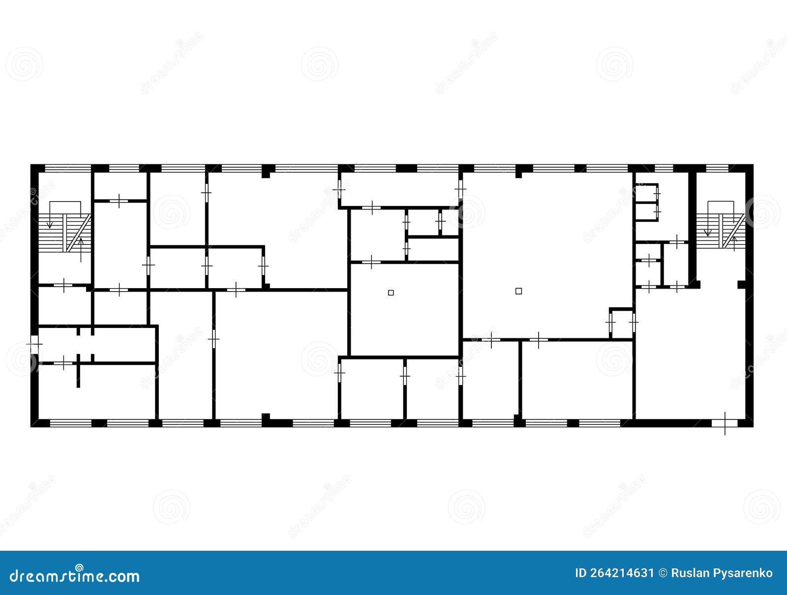 Floorplan. Apartment Plan Layout House. Plan Space. Interior Design ...