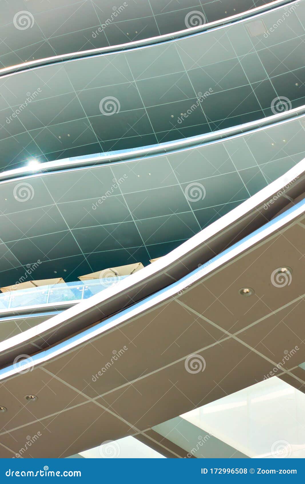 Floors of modern building stock photo. Image of curved - 172996508