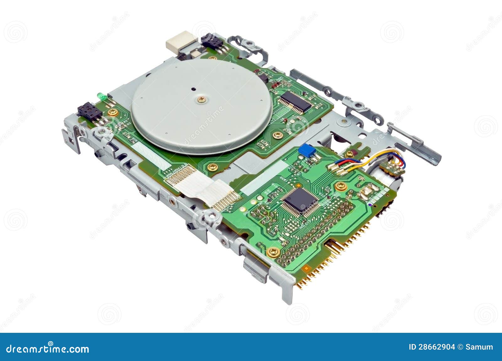 Floppy disc drive stock photo. Image of electronics, connection - 28662904