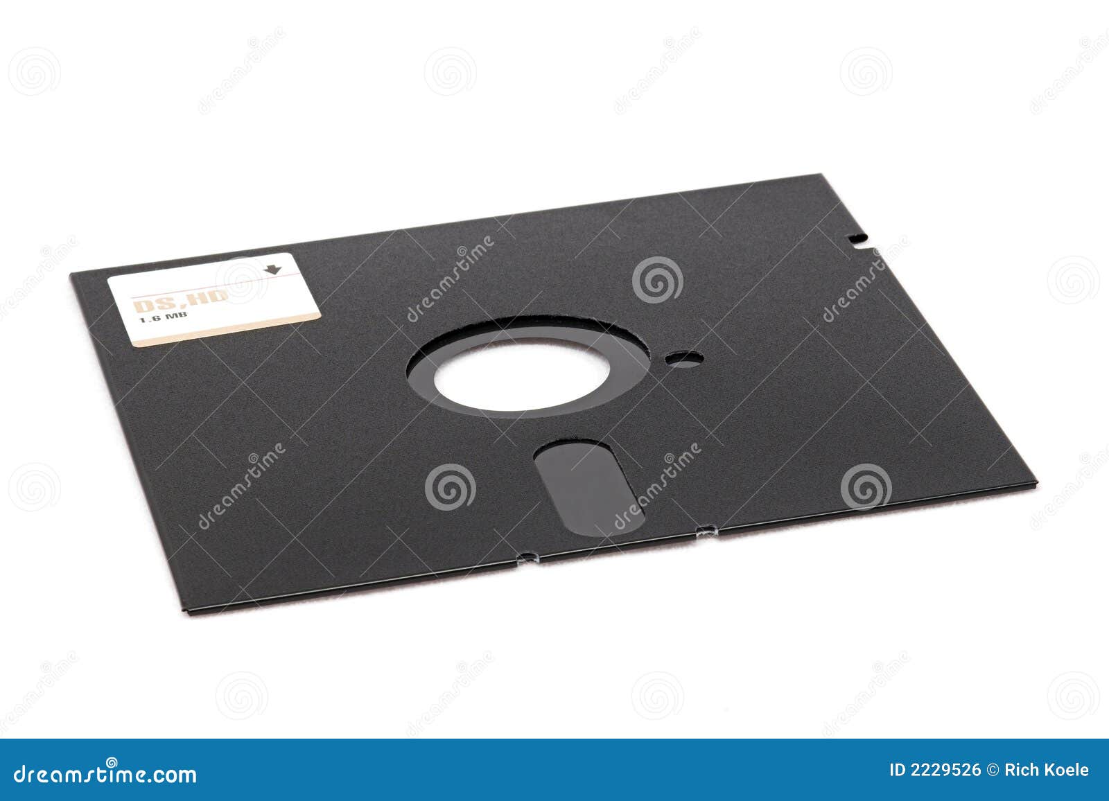 Floppy Disk With Label Royalty-Free Stock Photography | CartoonDealer ...