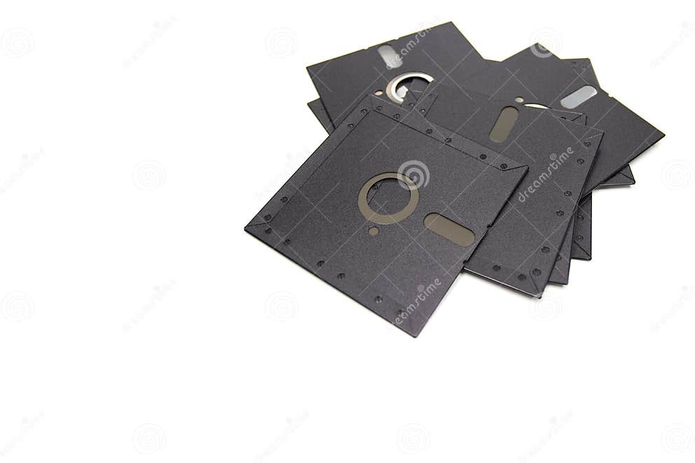 A Floppy Disk, Also Called a Diskette or Just Disk Stock Photo - Image ...