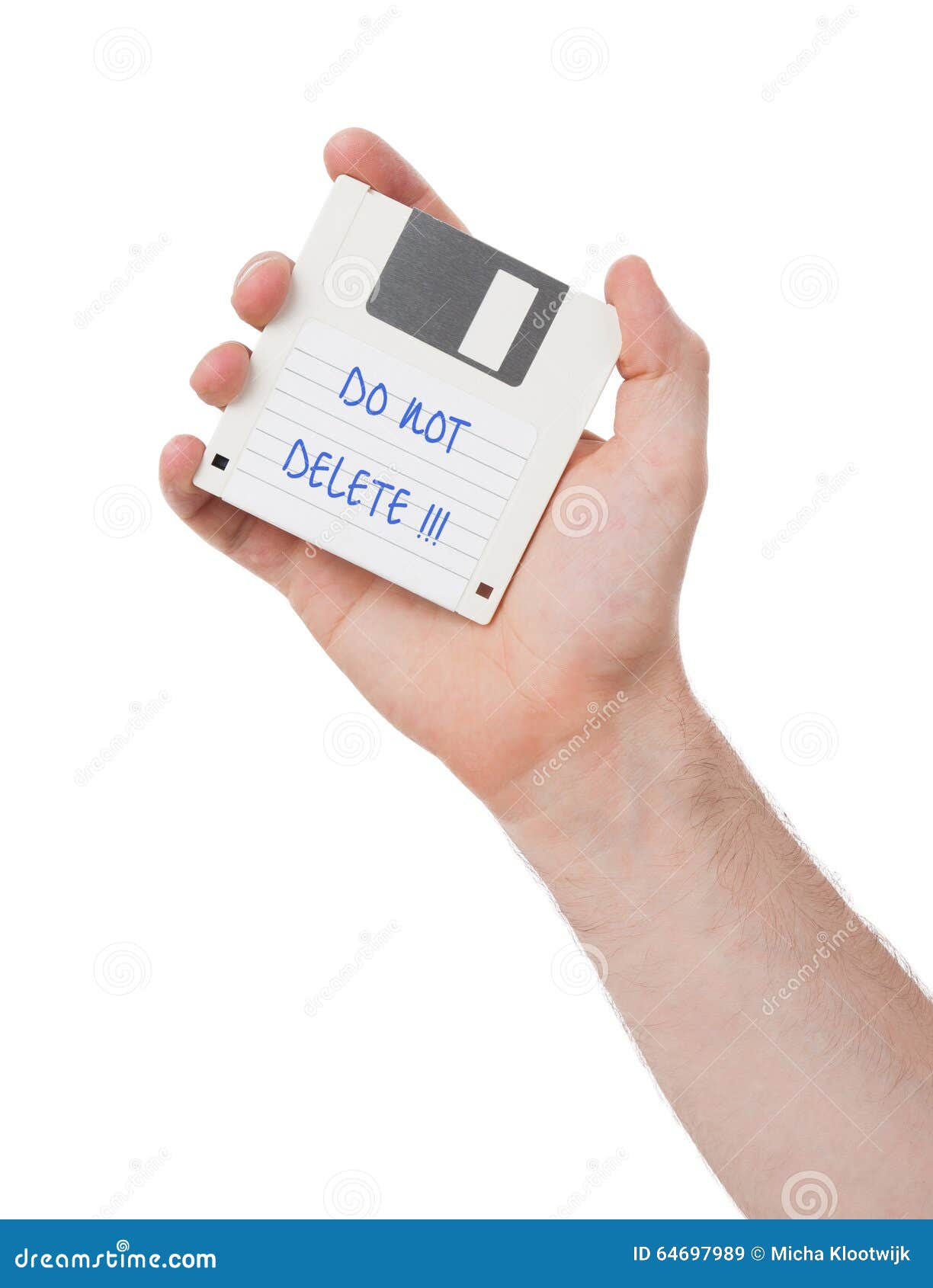 Floppy Disk, Data Storage Support Stock Image - Image of storage, hand ...