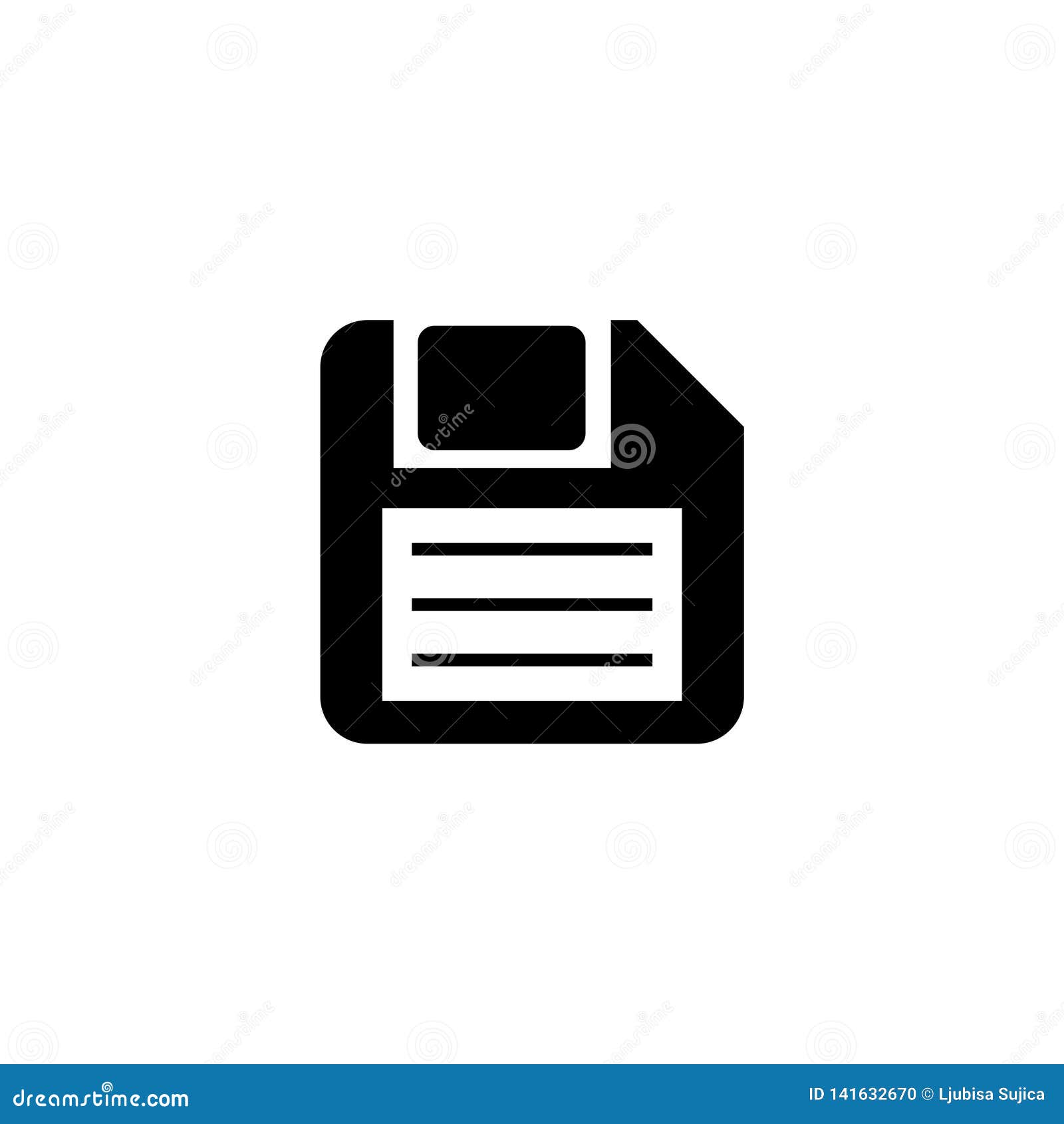 Floppy Magnetic Disks, Computer Diskettes Icon In Retro Old 90s ...