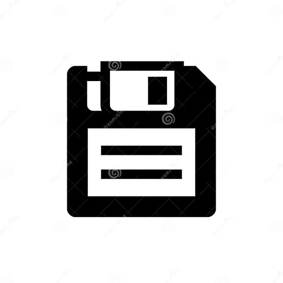 Floppy Disk (diskette) Icon. Symbol of Conservation or Information ...