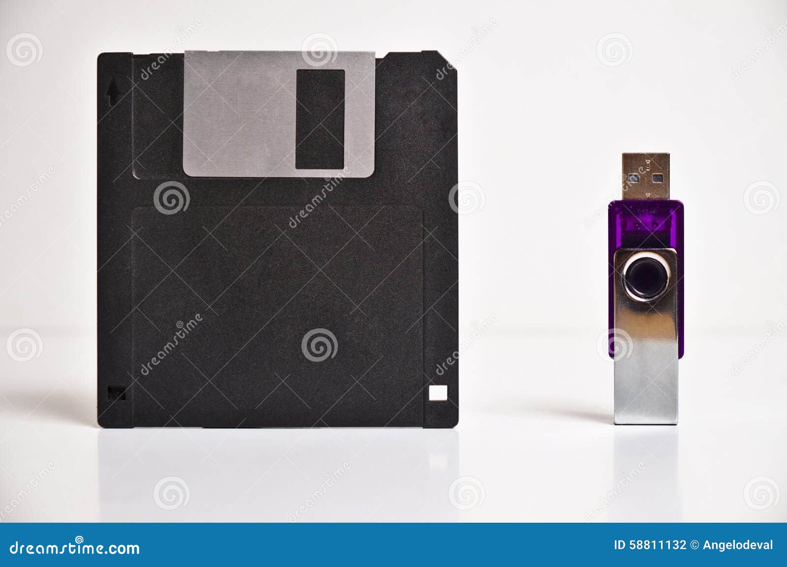 Floppy Disk Diskette and USB Flash Drive Memory Stick Stock Photo ... Floppy Disk Diskette and USB Flash Drive Memory Stick Stock Photo ...