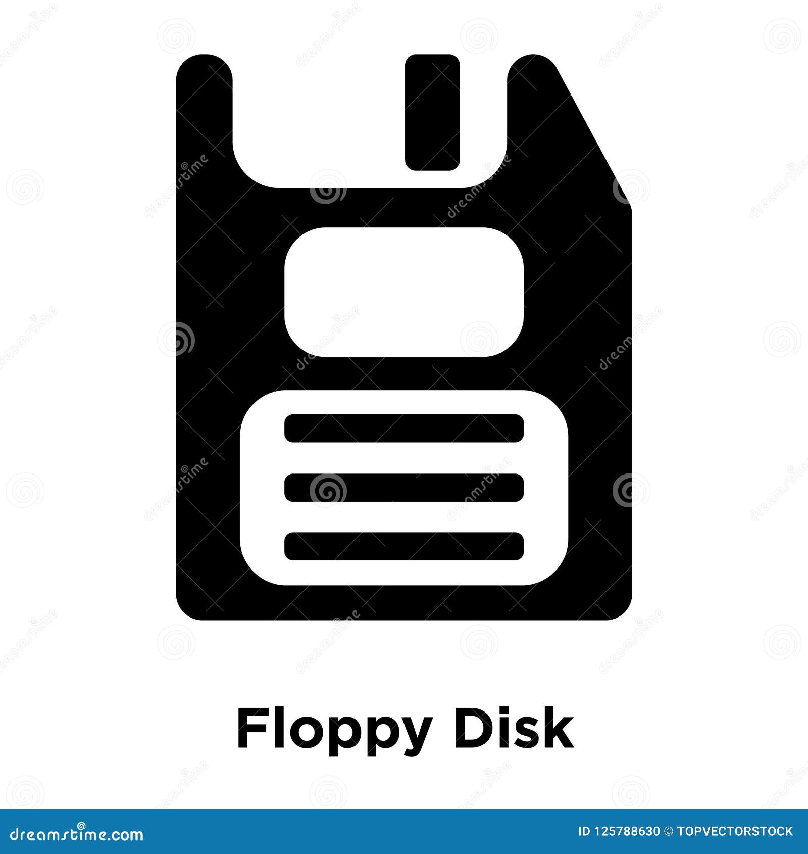 Floppy Disk Icon Vector Isolated on White Background, Logo Concept of ... Floppy Disk Icon Vector Isolated on White Background, Logo Concept of ...