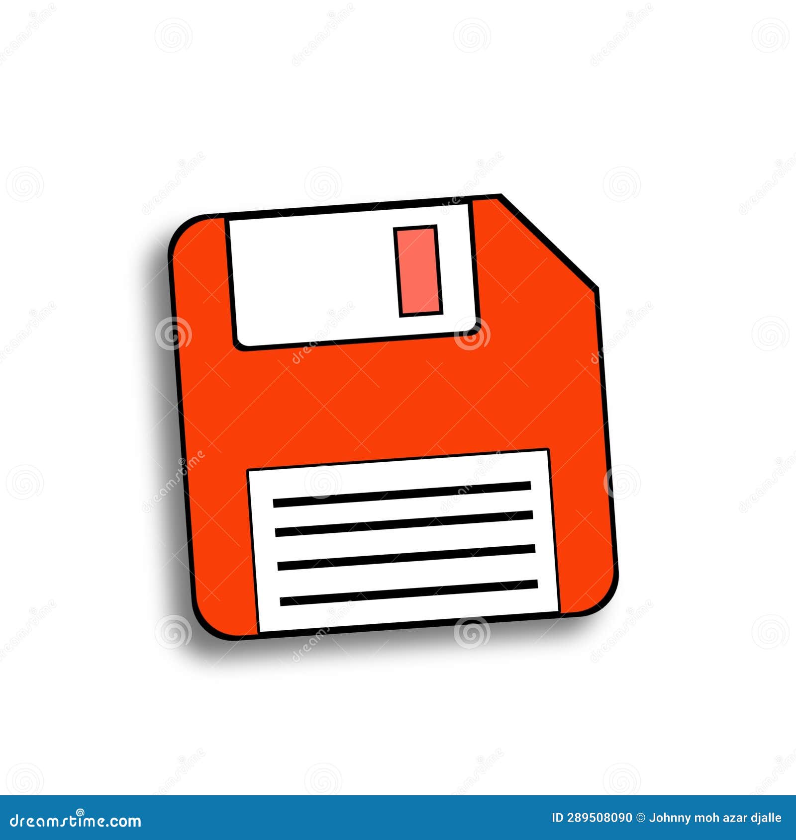 Floppy Disk Illustration Design Stock Illustration - Illustration of ...