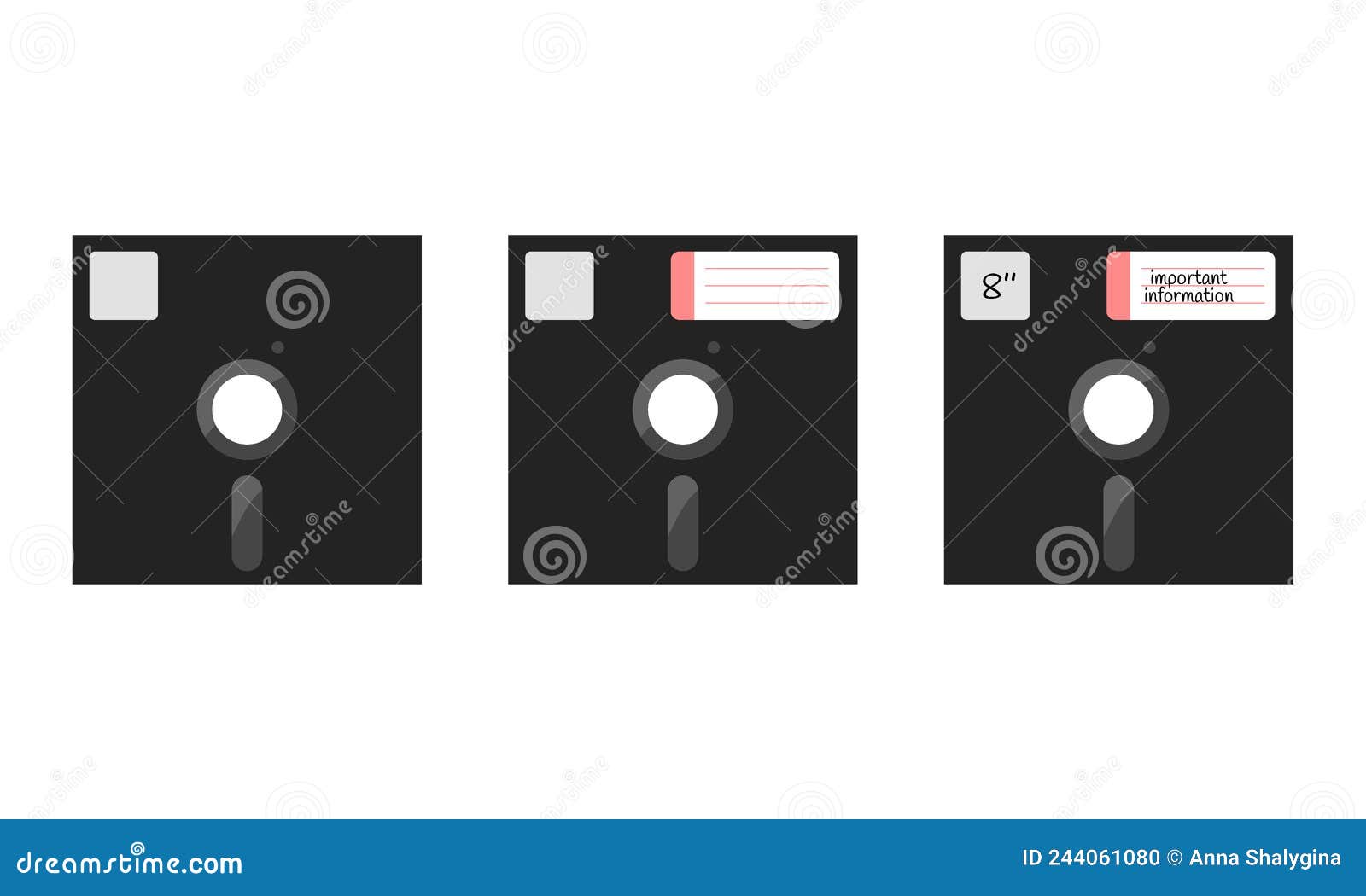 Floppy 3 Inch Disk Royalty-Free Stock Photography | CartoonDealer.com ...