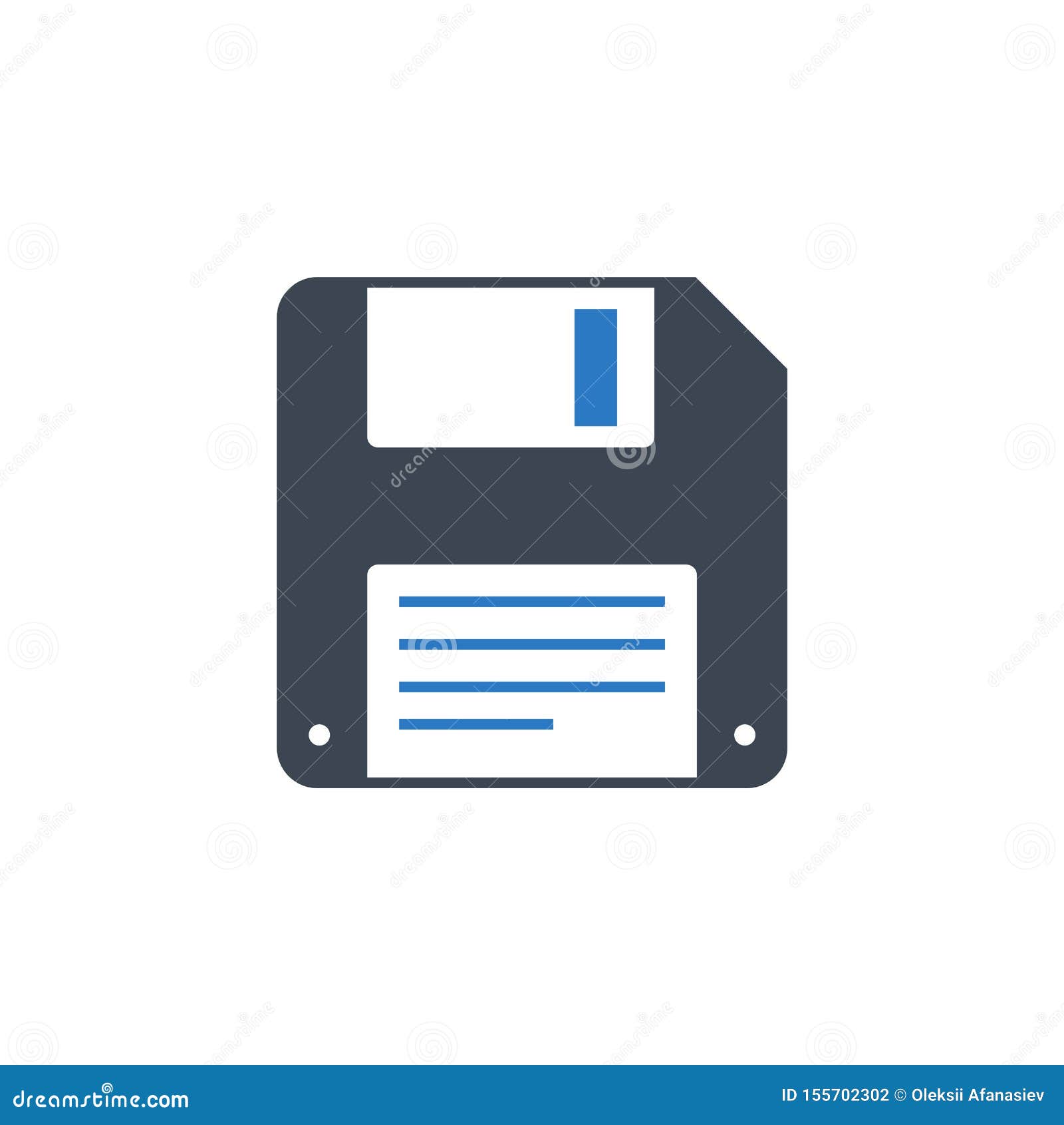 Floppy Disk Line Related Vector Glyph Icon. Stock Vector - Illustration ...