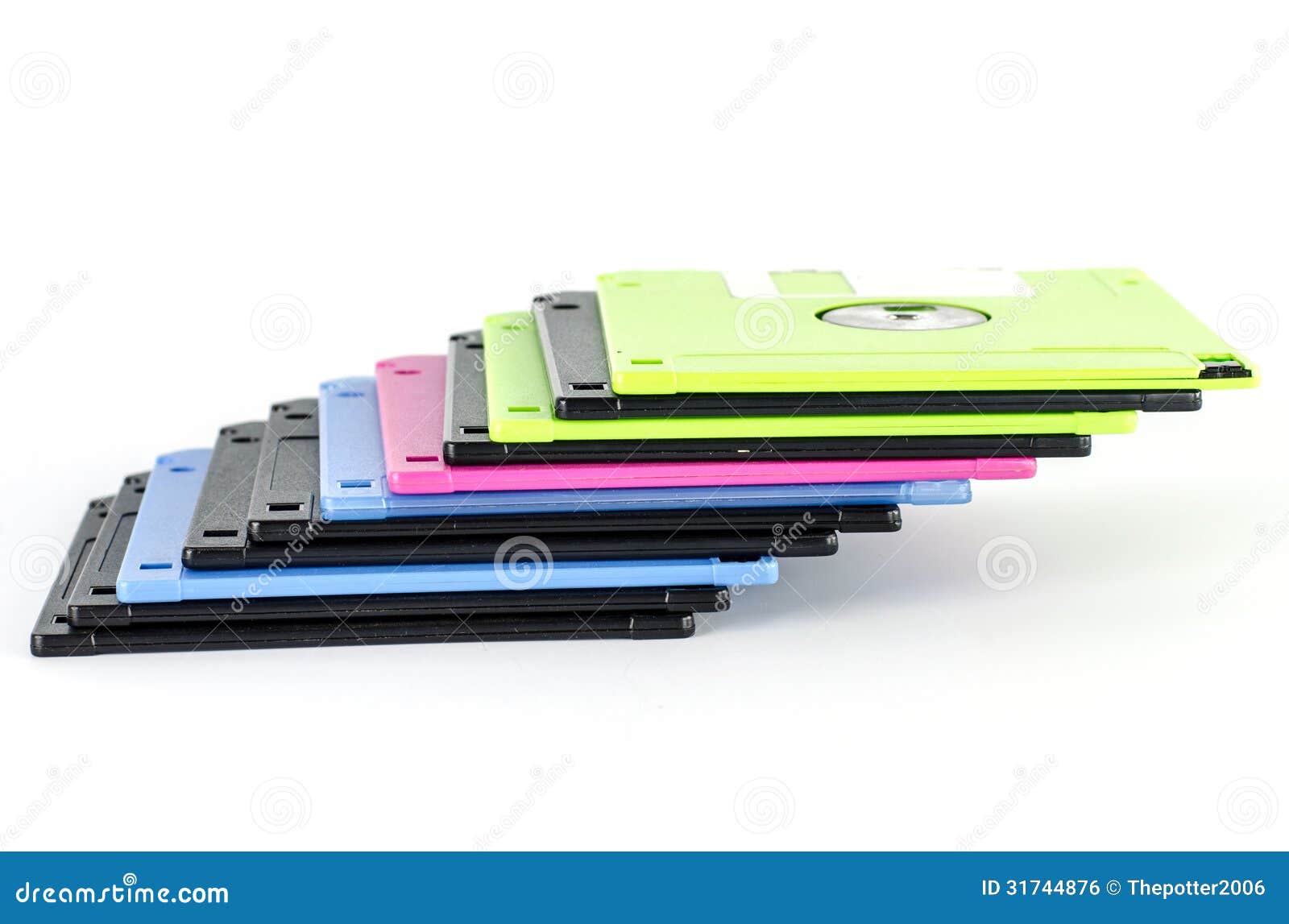Floppy Disk Magnetic Computer Data Storage Stock Photo - Image of ...