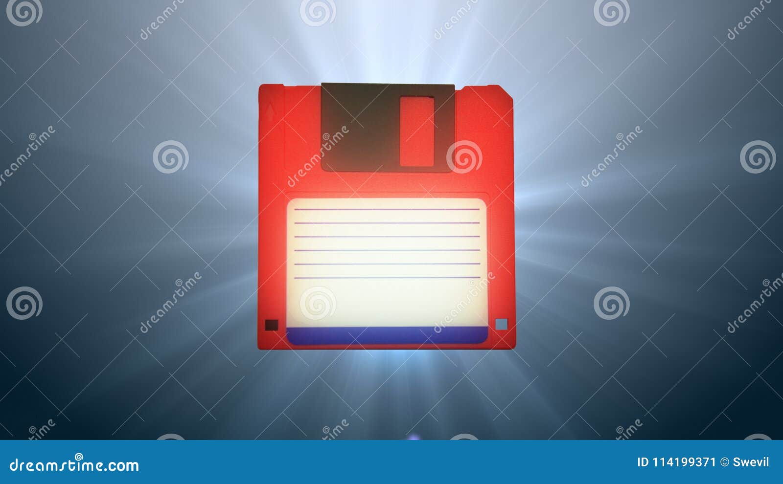 Floppy Disk. the Old Generation of Information Carriers. Stock ...
