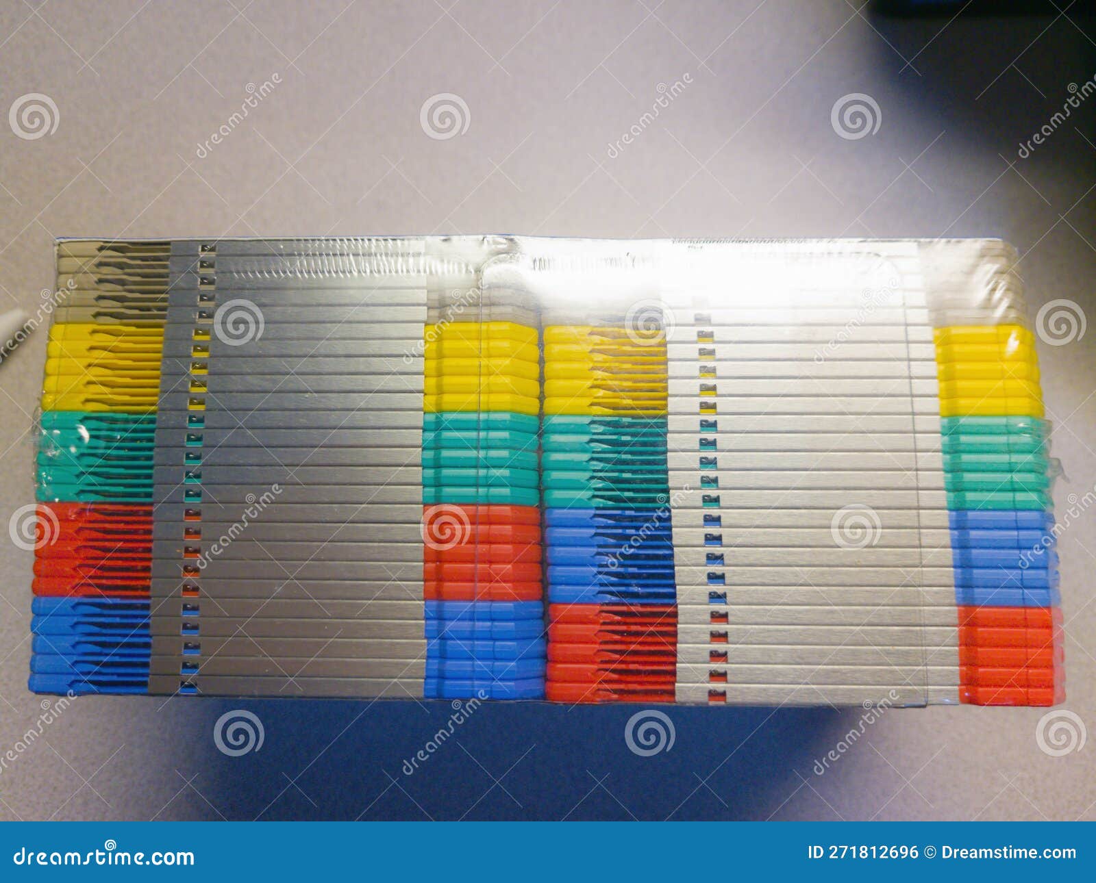 Unopened Package Of Square Saltine Crackers Royalty-Free Stock ...