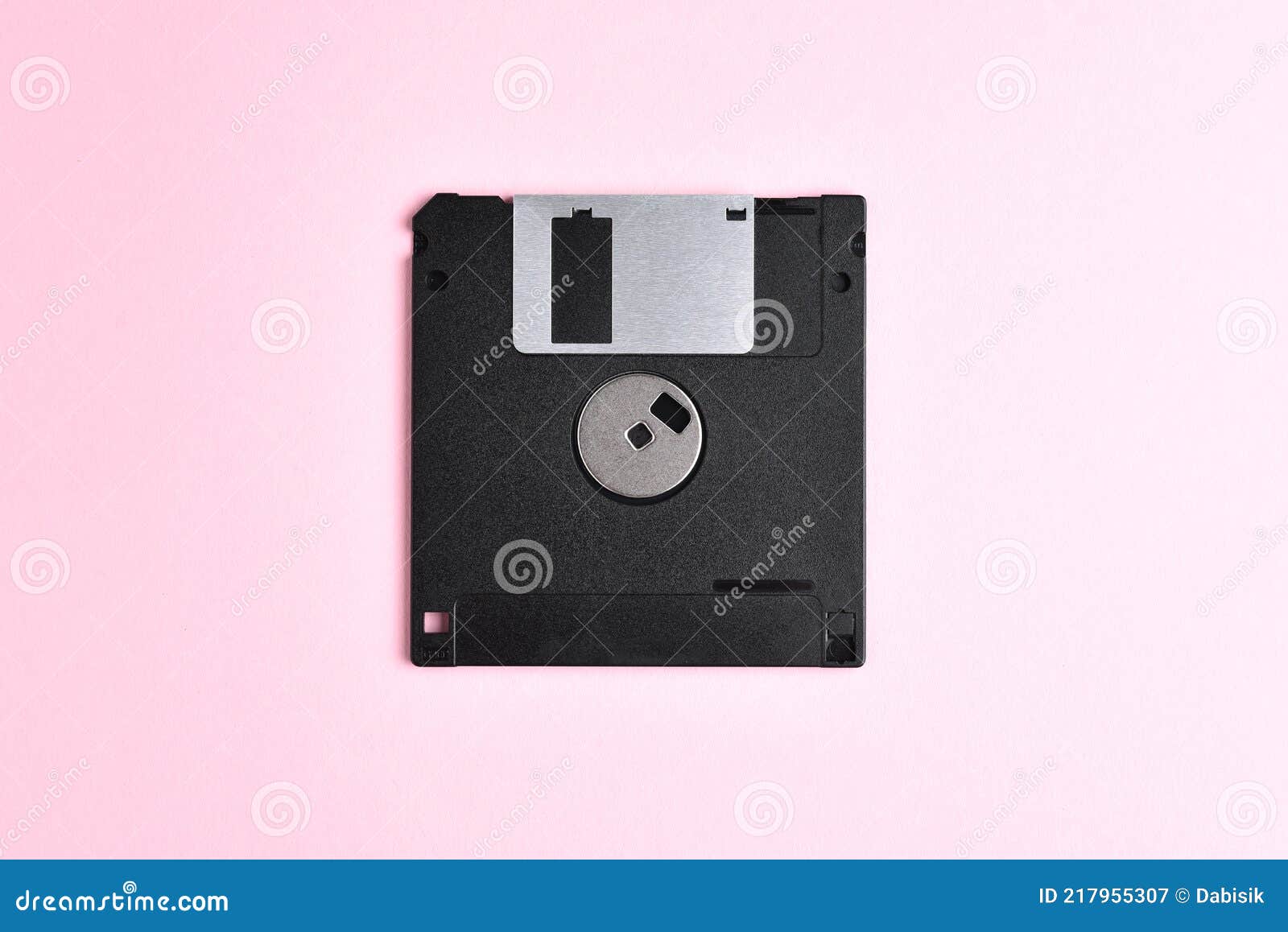 Floppy Disk on Pink Background Stock Image - Image of computer ...