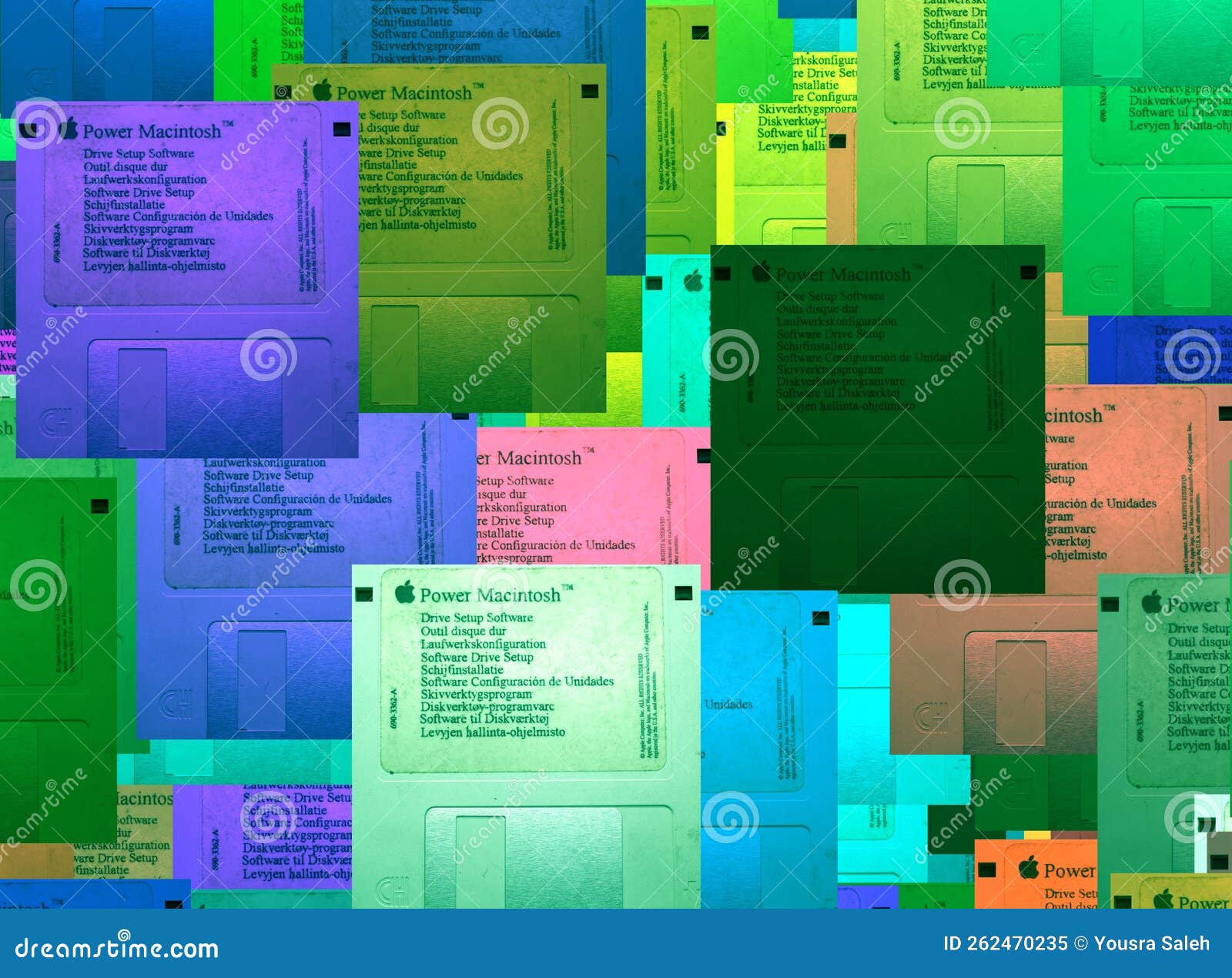 Floppy Disk Power Macintosh Editorial Image - Image of retro, disk ...