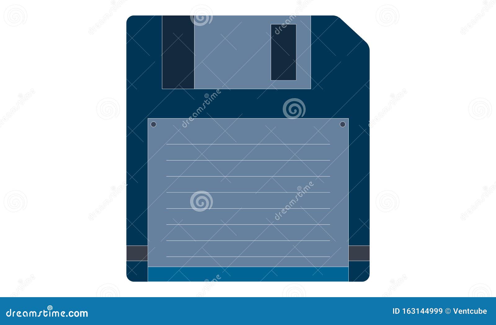 Floppy Disk or Save Flat Vector Icon for Apps and Websites Stock Vector ...