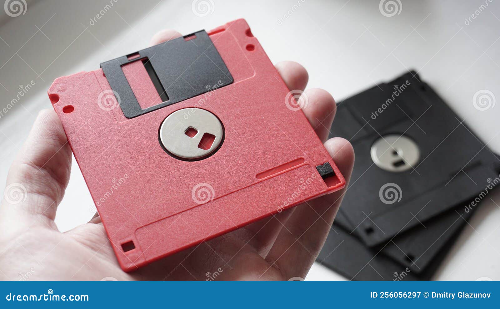 Floppy Disk for Storing Information Stock Image - Image of information ...