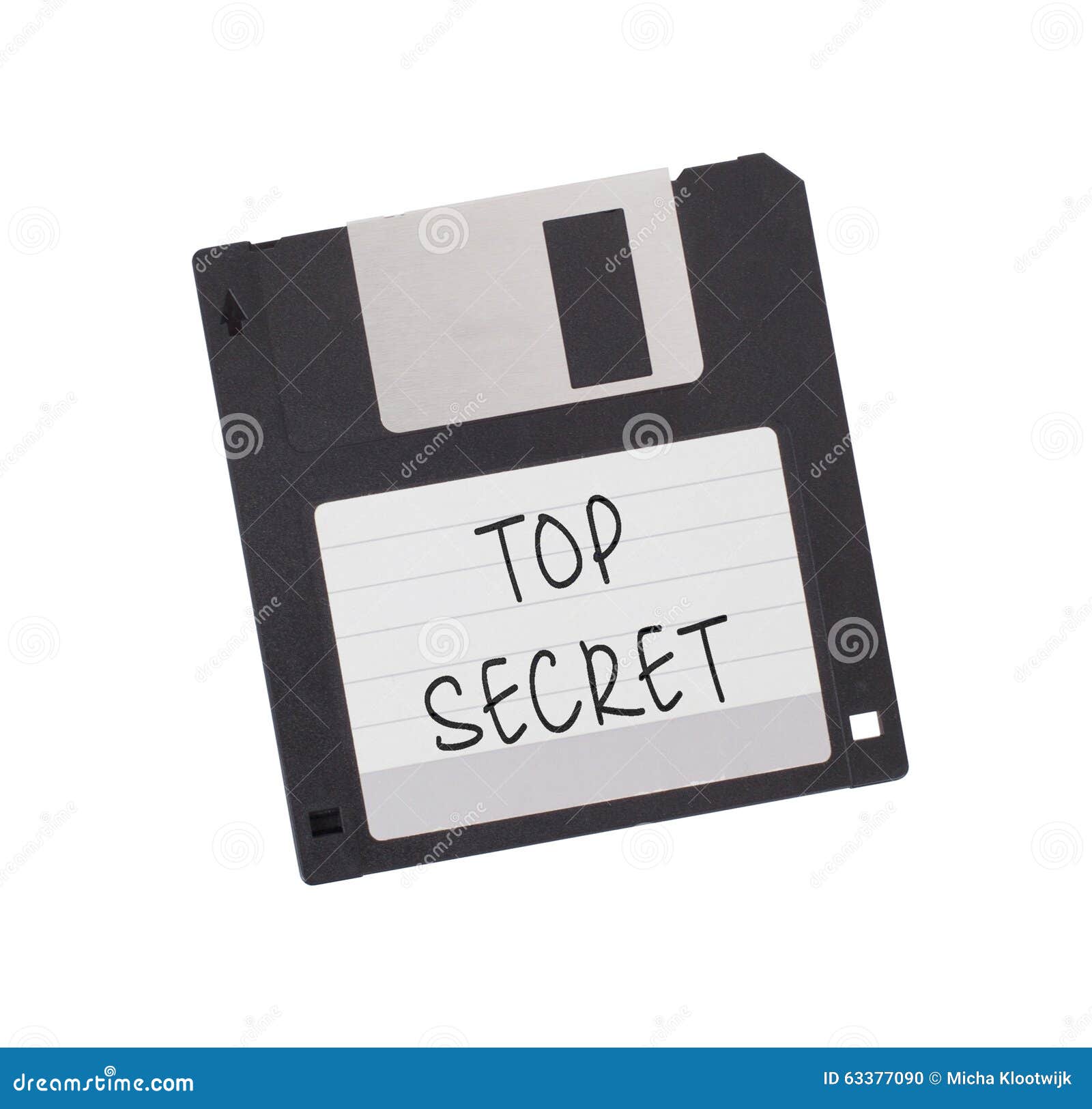 Floppy Disk - Technology from the Past, Isolated on White Stock Photo ...