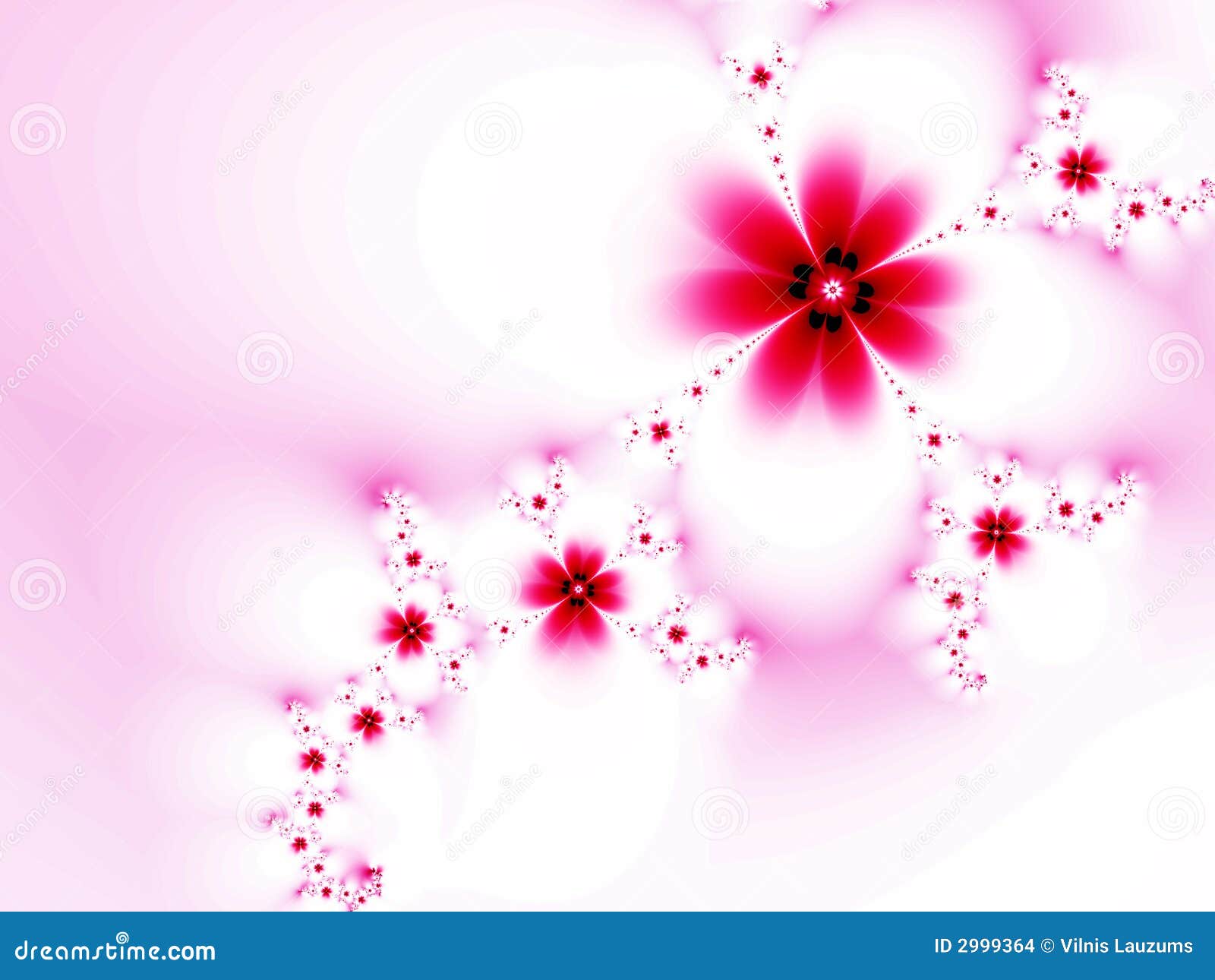 Flor abstracta stock de ilustración. Ilustración de fondo - 2999364