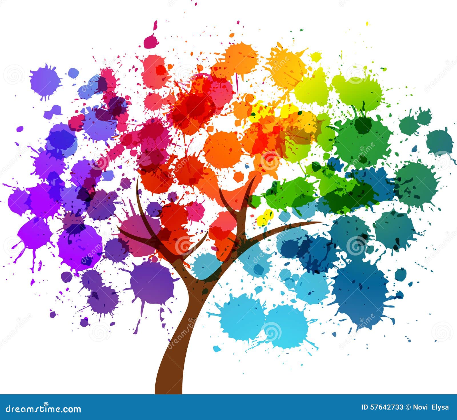 Flor Abstracta De La Primavera Ilustración del Vector - Ilustración de ...