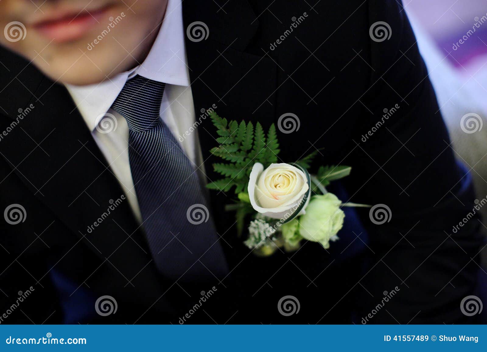Flor De La Boda Para El Novio Imagen de archivo - Imagen de fecha ...