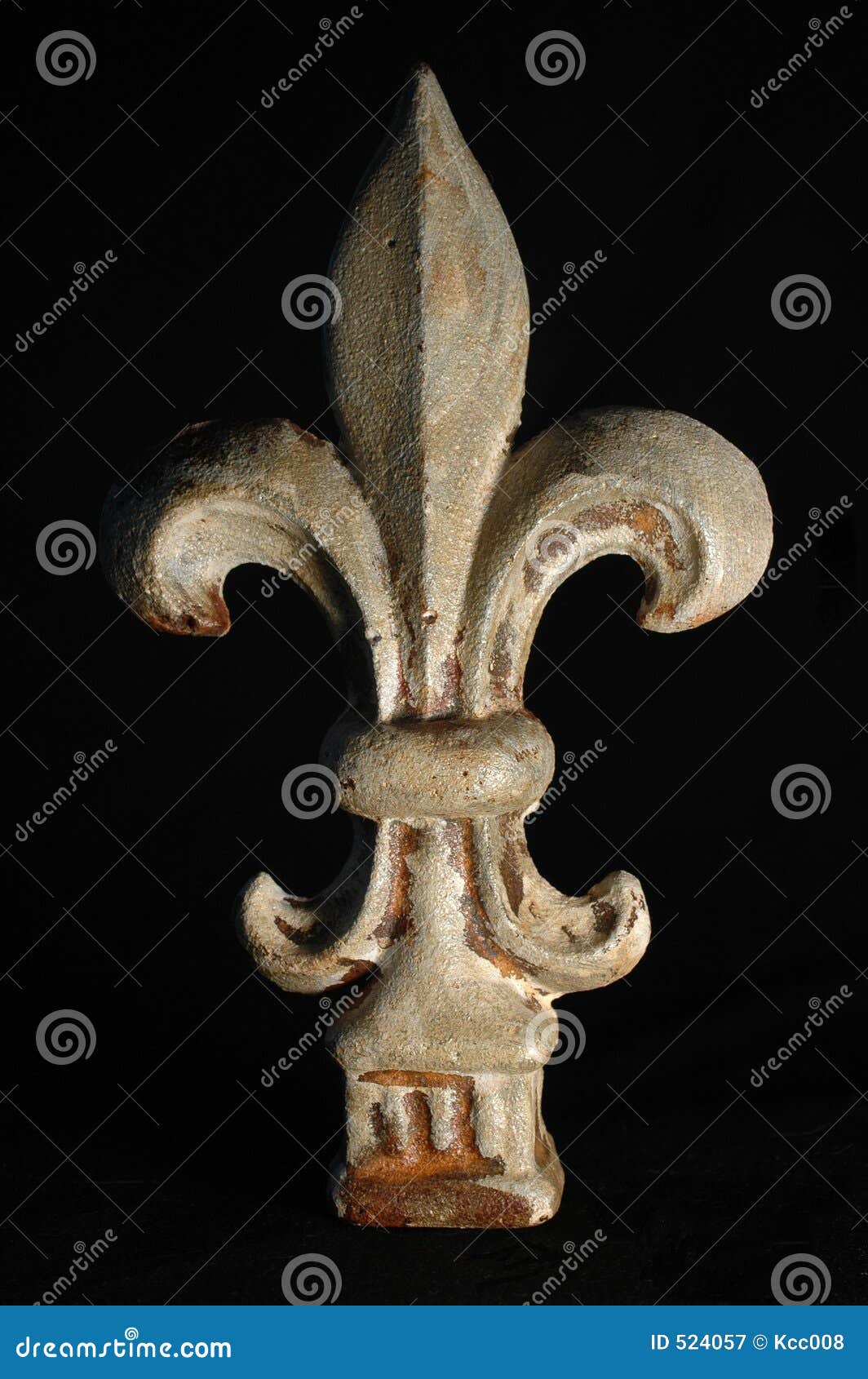 Flor de lis del hierro imagen de archivo. Imagen de casero - 524057