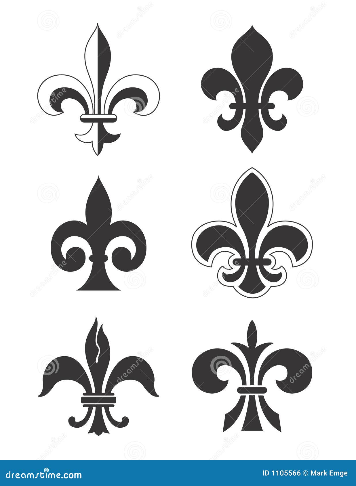 Flor de lis - vector ilustración del vector. Ilustración de vector ...