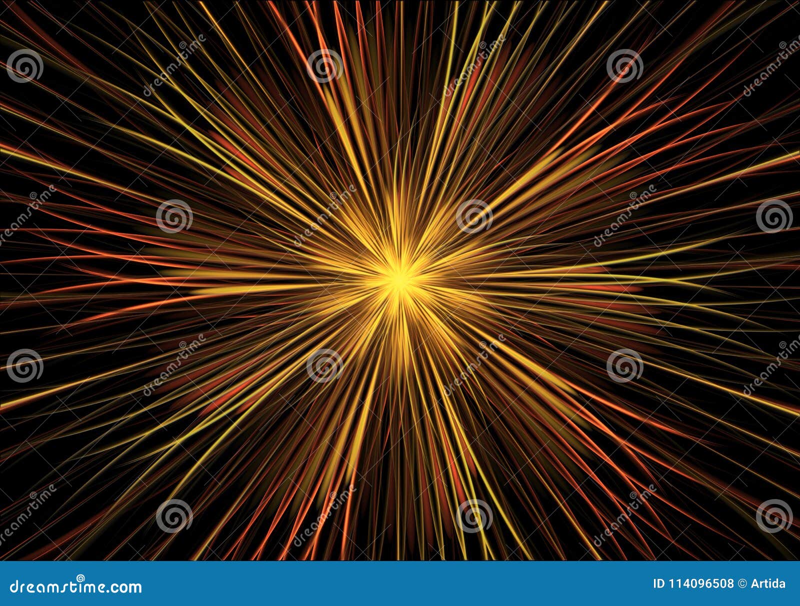 Flor Estrellada Roja, Primer Stock de ilustración - Ilustración de amor ...