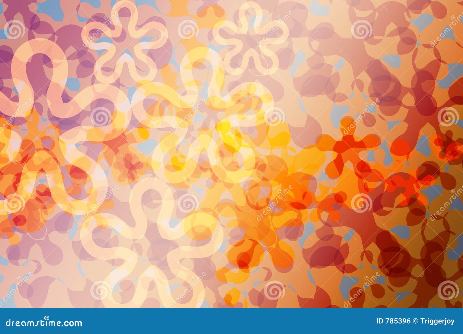 Flora abstract pattern stock illustration. Illustration of flower - 785396