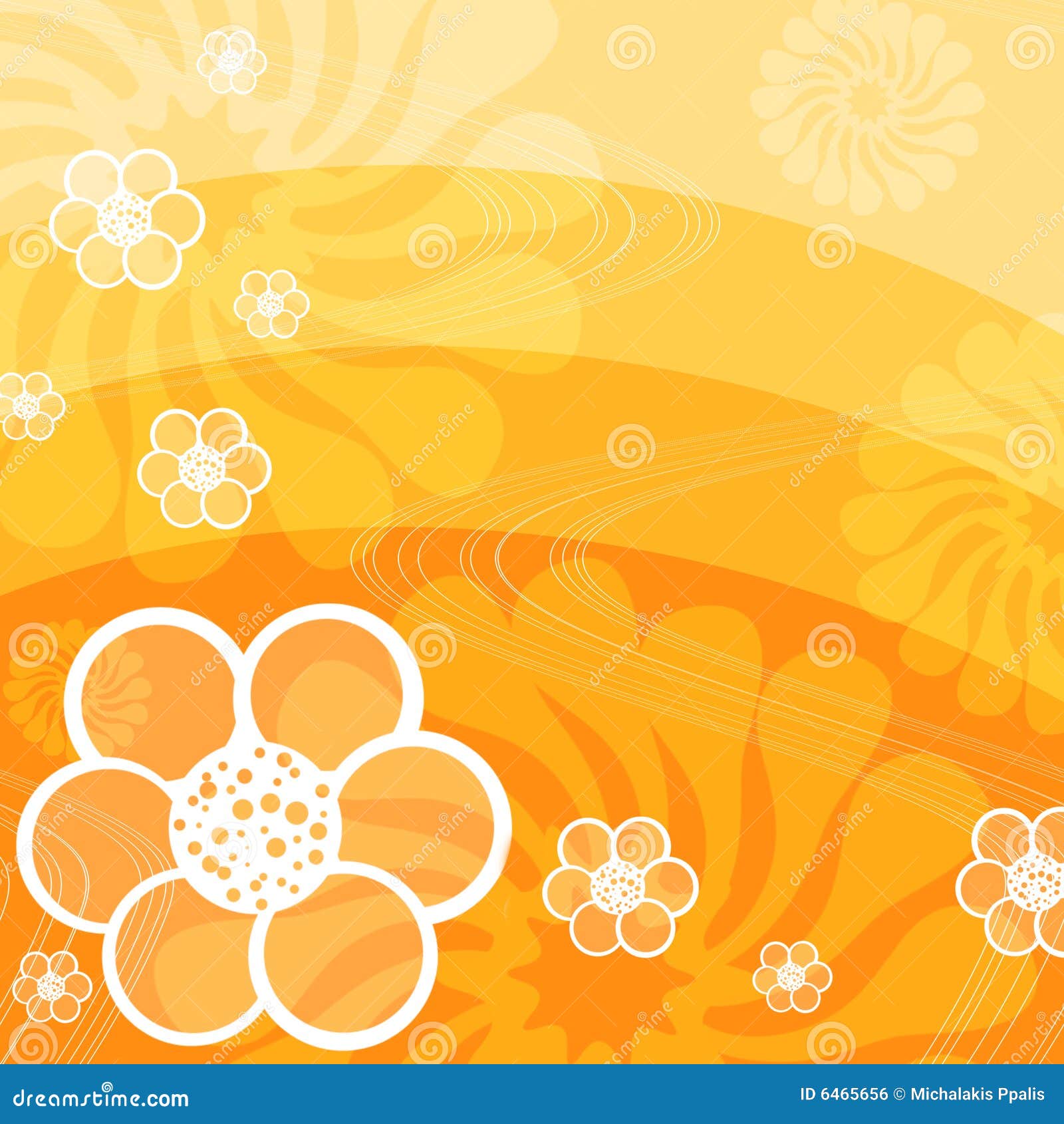 Flora background stock illustration. Illustration of petal - 6465656