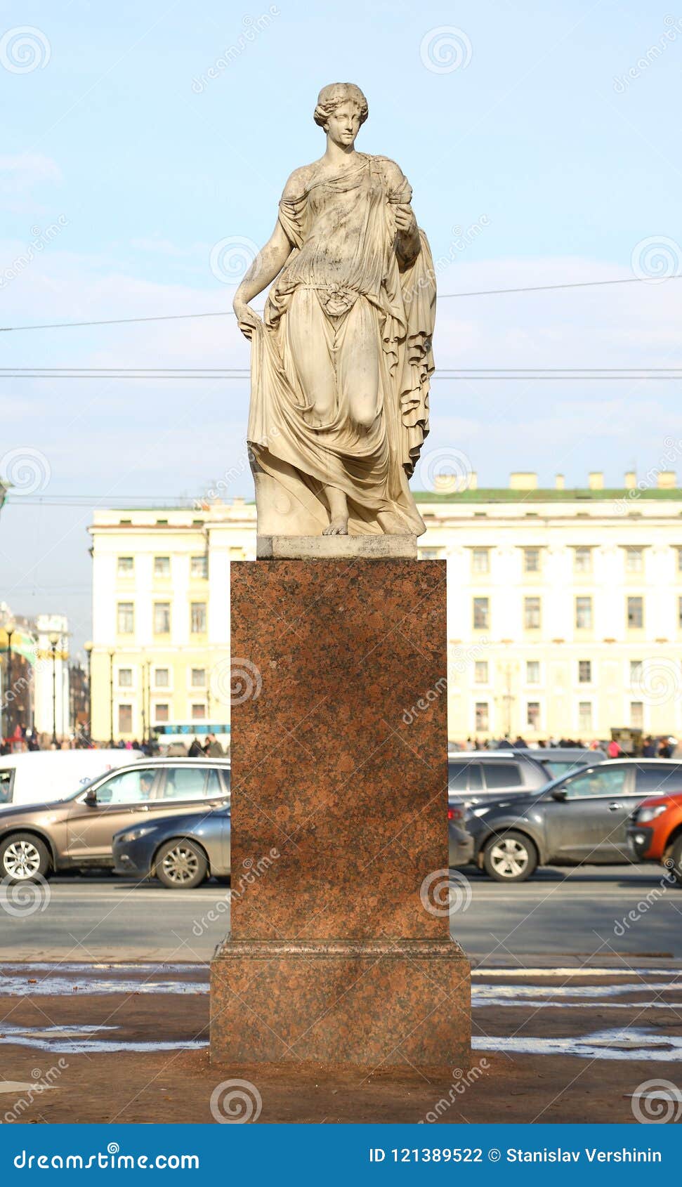 Flora Farnese stockfoto. Bild von denkmal, marmor, heiliger - 121389522
