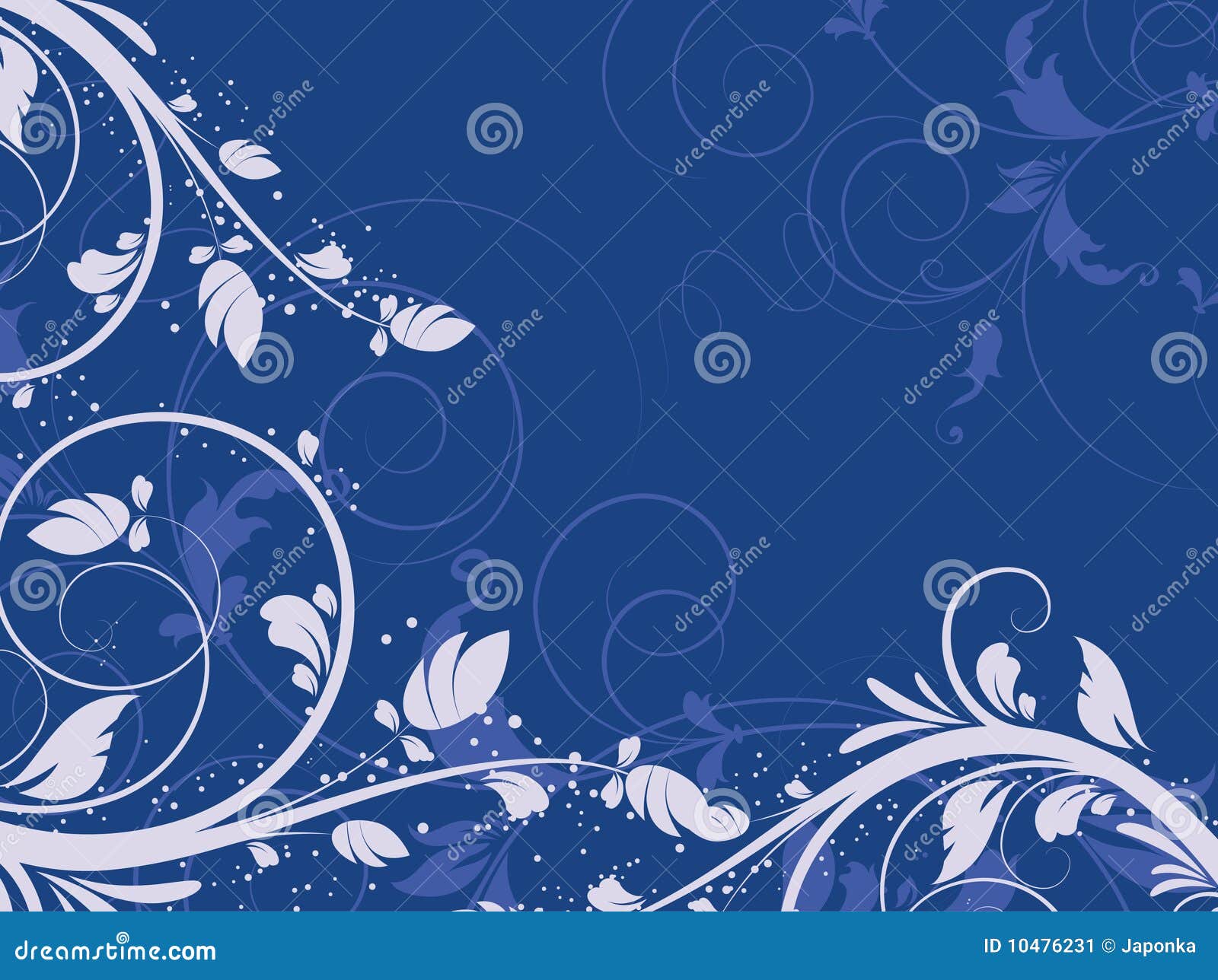 Floral abstract background stock vector. Illustration of leaf - 10476231