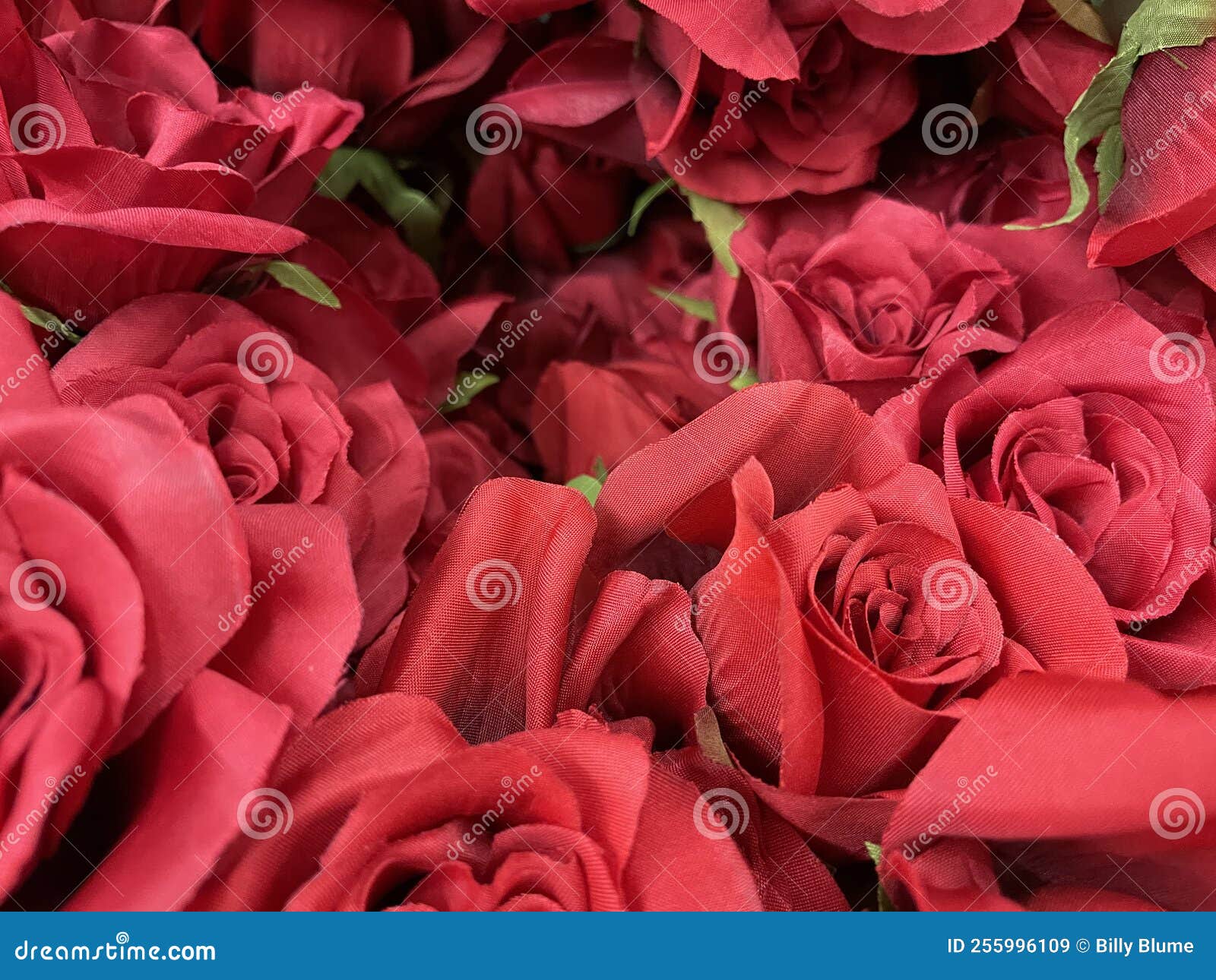 Floral Abstract Background Red Roses Bunched Up Stock Image - Image of ...