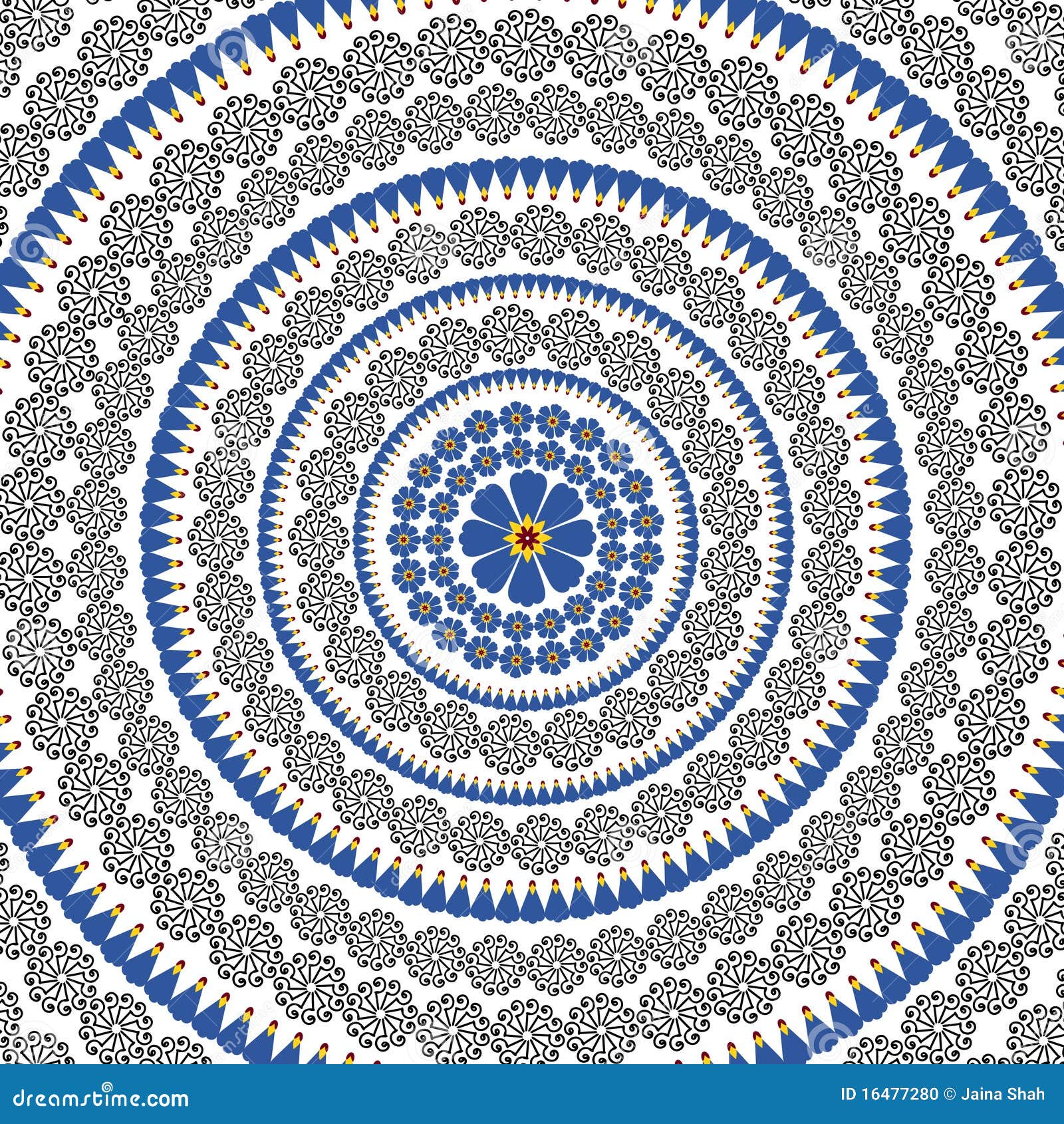 Abstract Henna Tattoos