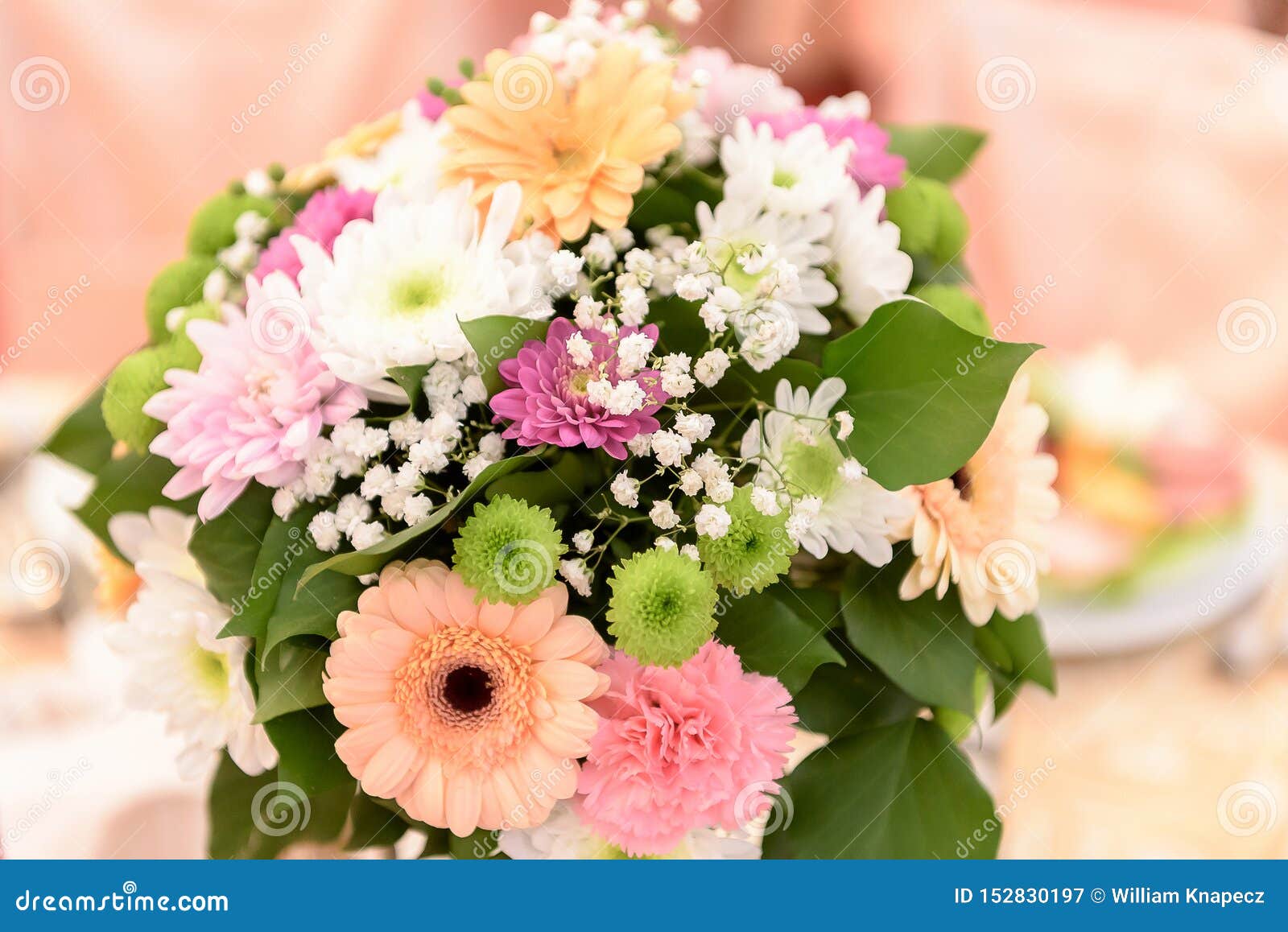 Floral Arrangement with Multiple Flowers Stock Image - Image of flowers ...