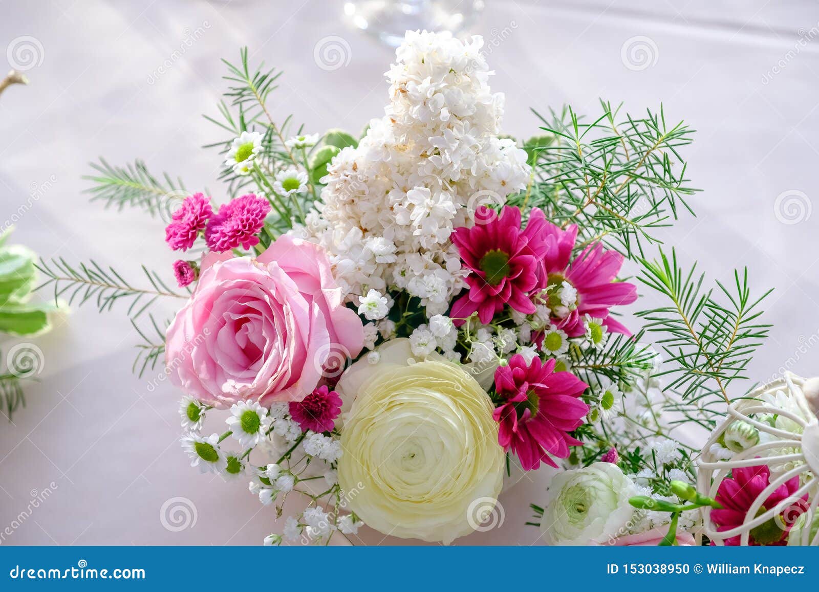 Floral Arrangement with Multiple Flowers Stock Photo - Image of floral ...