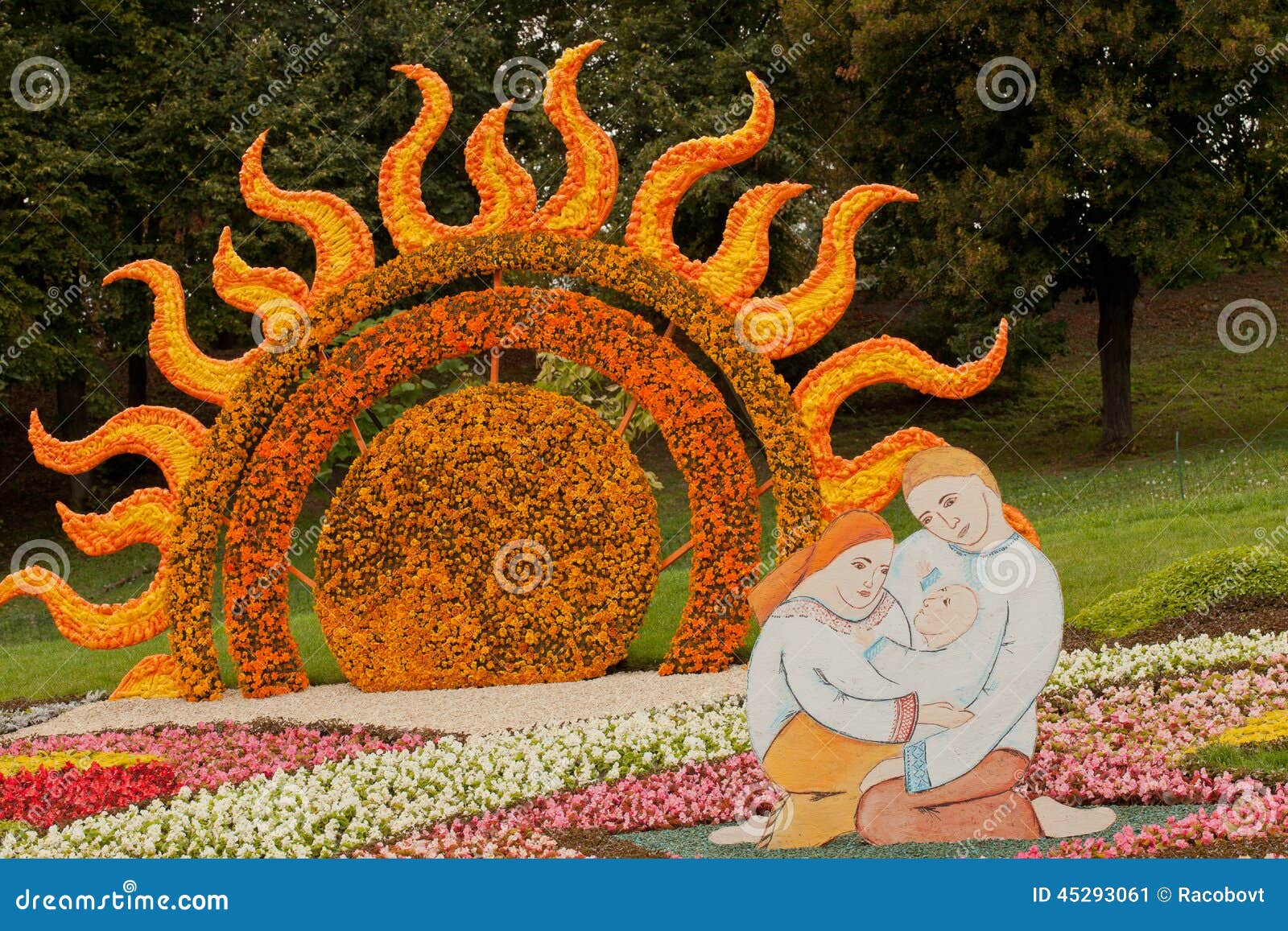 Floral arrangement sun stock image. Image of floristry - 45293061