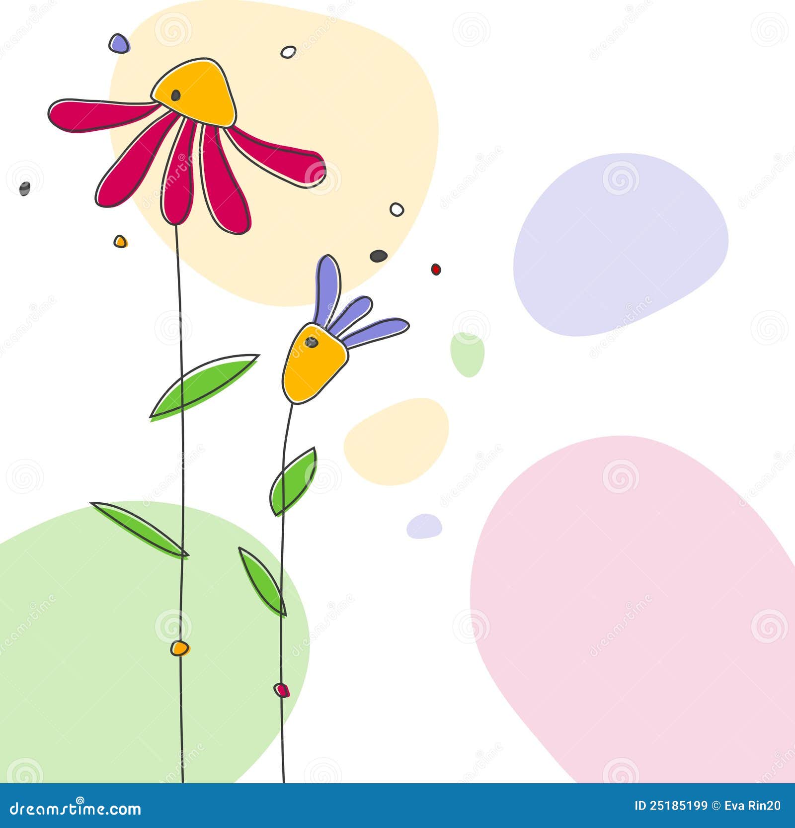 Floral background stock illustration. Illustration of design - 25185199